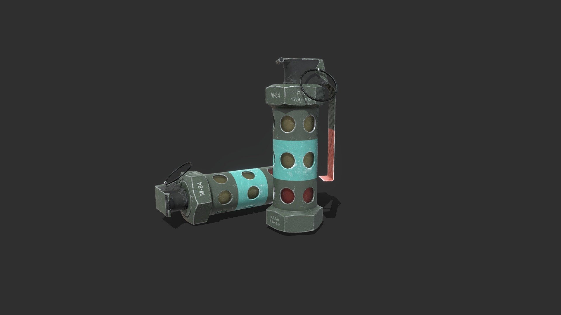 stun grenade - Download Free 3D model by NghiaNguyeen (@kiroy2002 ...