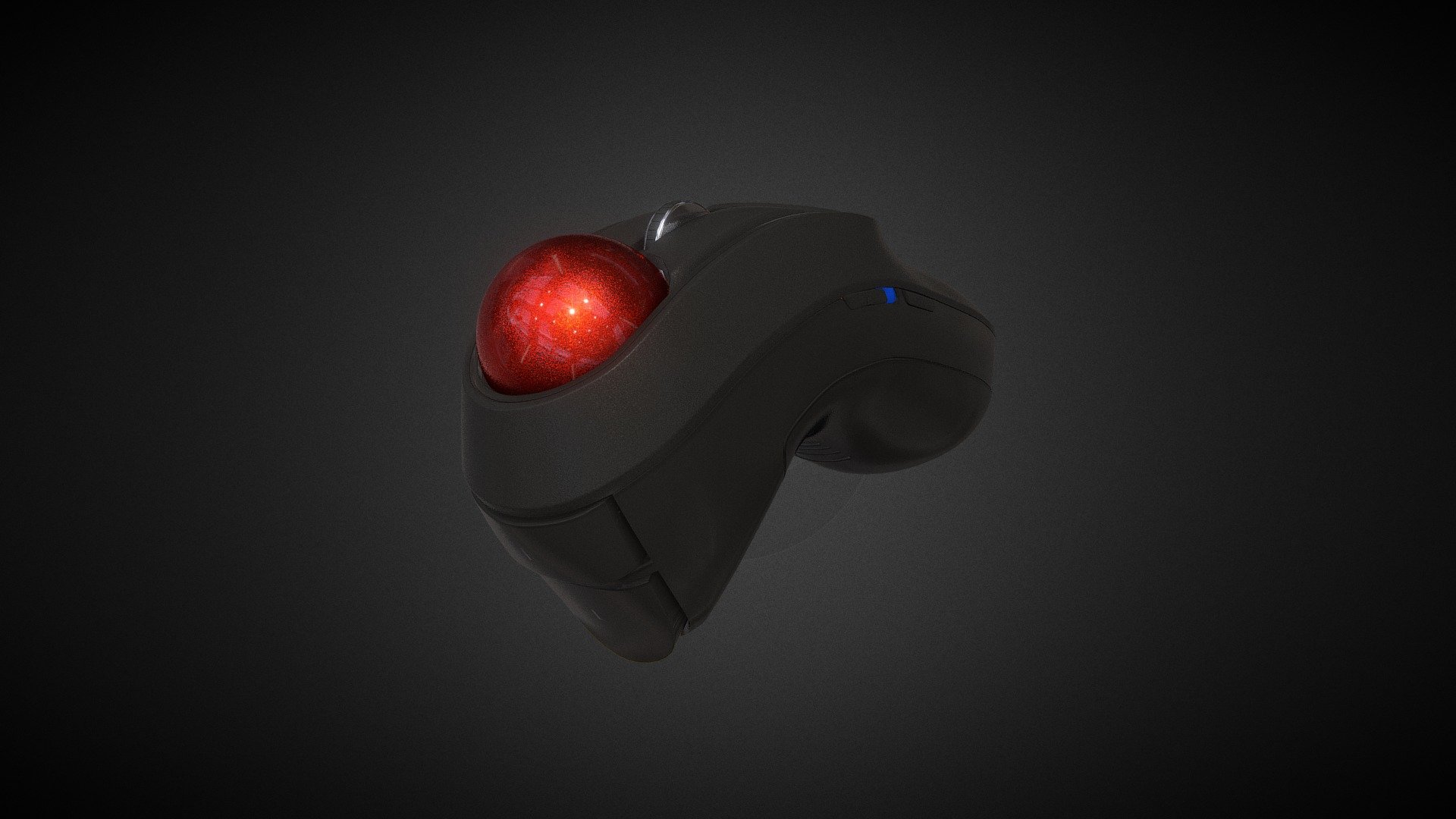 ELECOM Wireless Handy Trackball - 3D model by Schroedinger (@psi_ni_phi ...