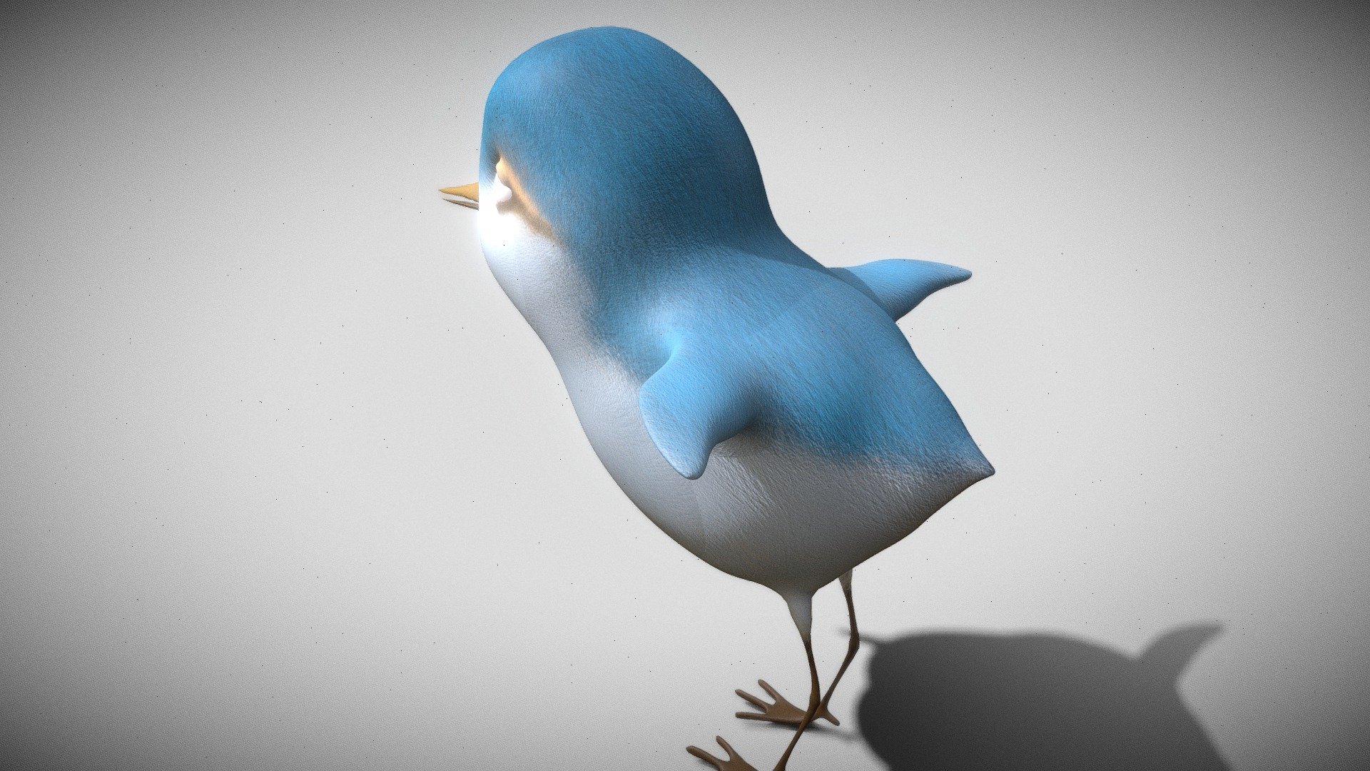 Blue_Bird - Download Free 3D model by nausicaa-- [141e847] - Sketchfab