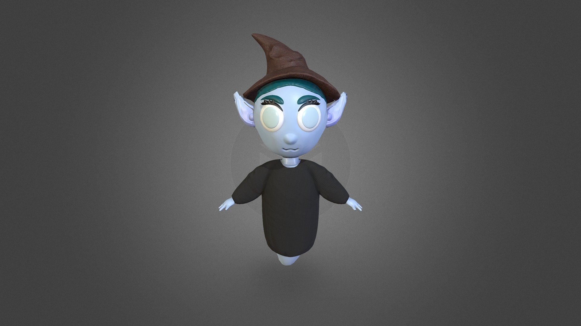 Witch - 3D model by jennyveronica [1420561] - Sketchfab