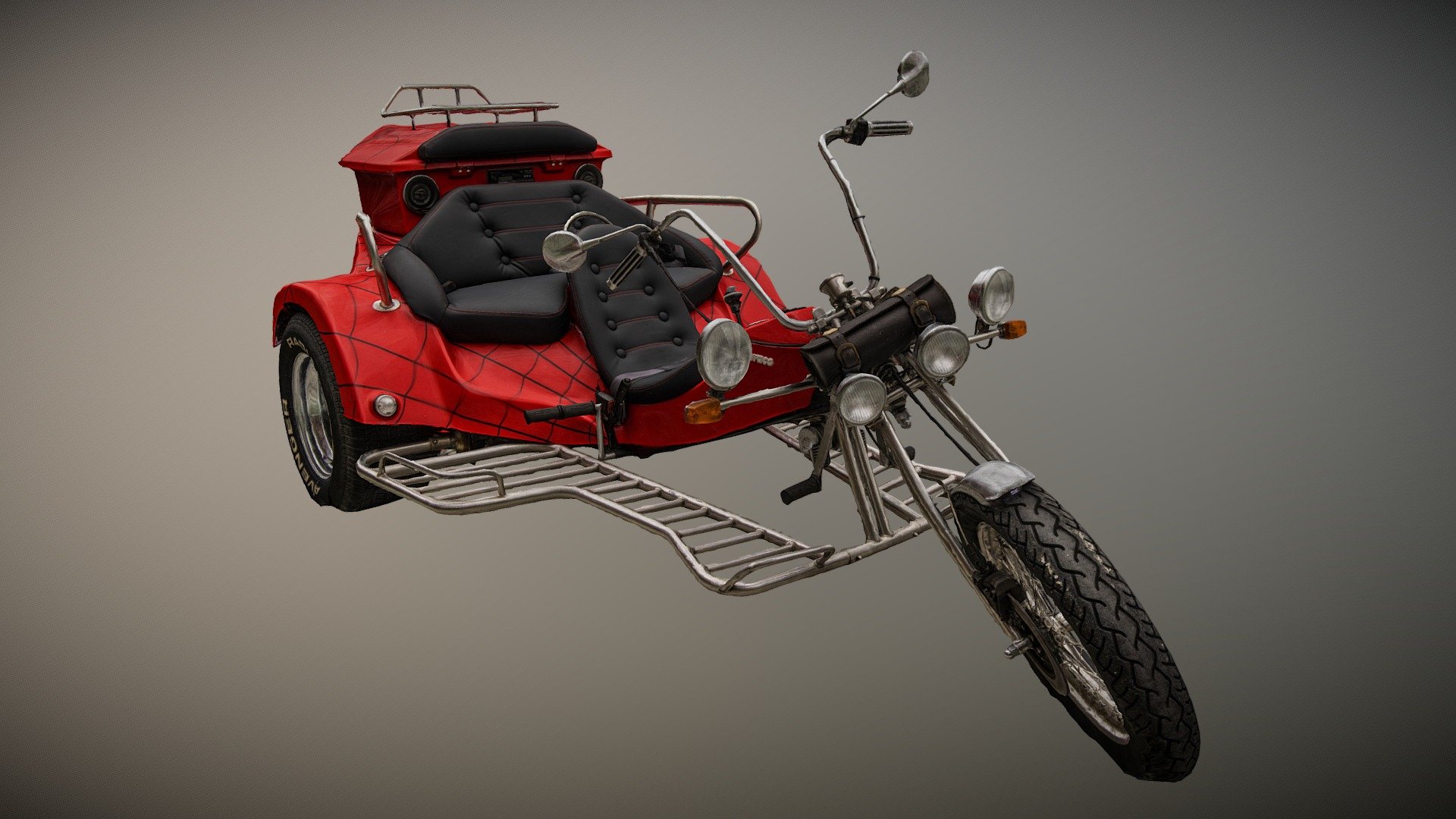 Rewaco Trike HS5 -no floor- photogrammetry scan - Buy Royalty Free 3D ...