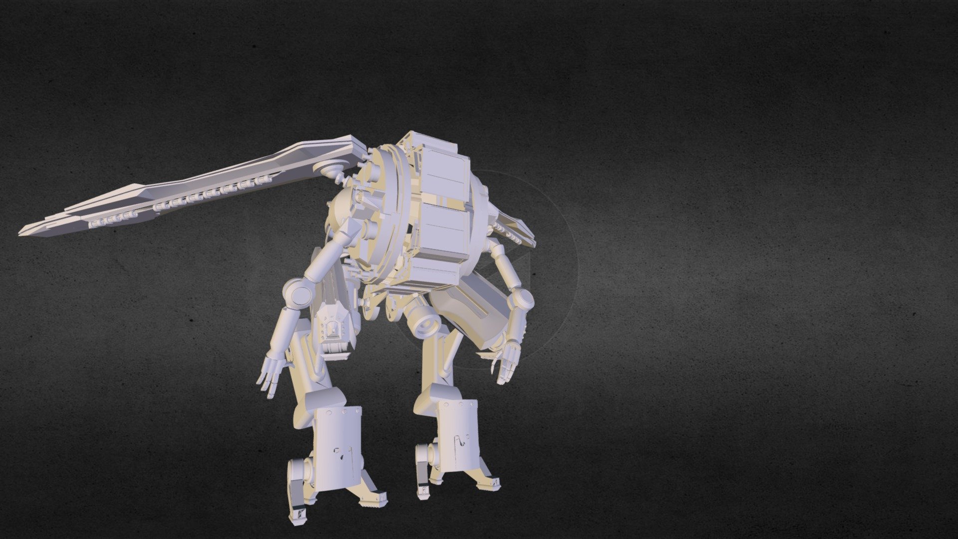 mech - Download Free 3D model by metropolisb [1425216] - Sketchfab