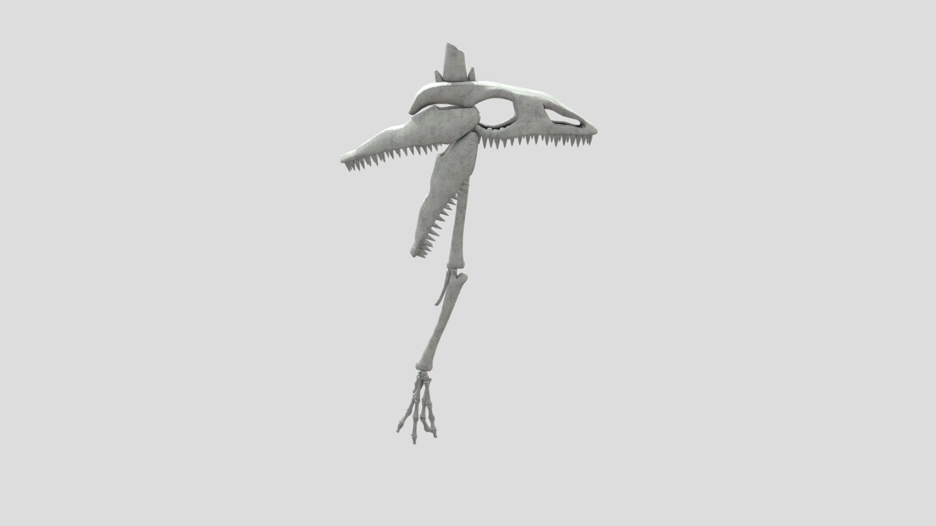 Bone Scythe - 3D model by NGC (@UA1987) [142545c] - Sketchfab