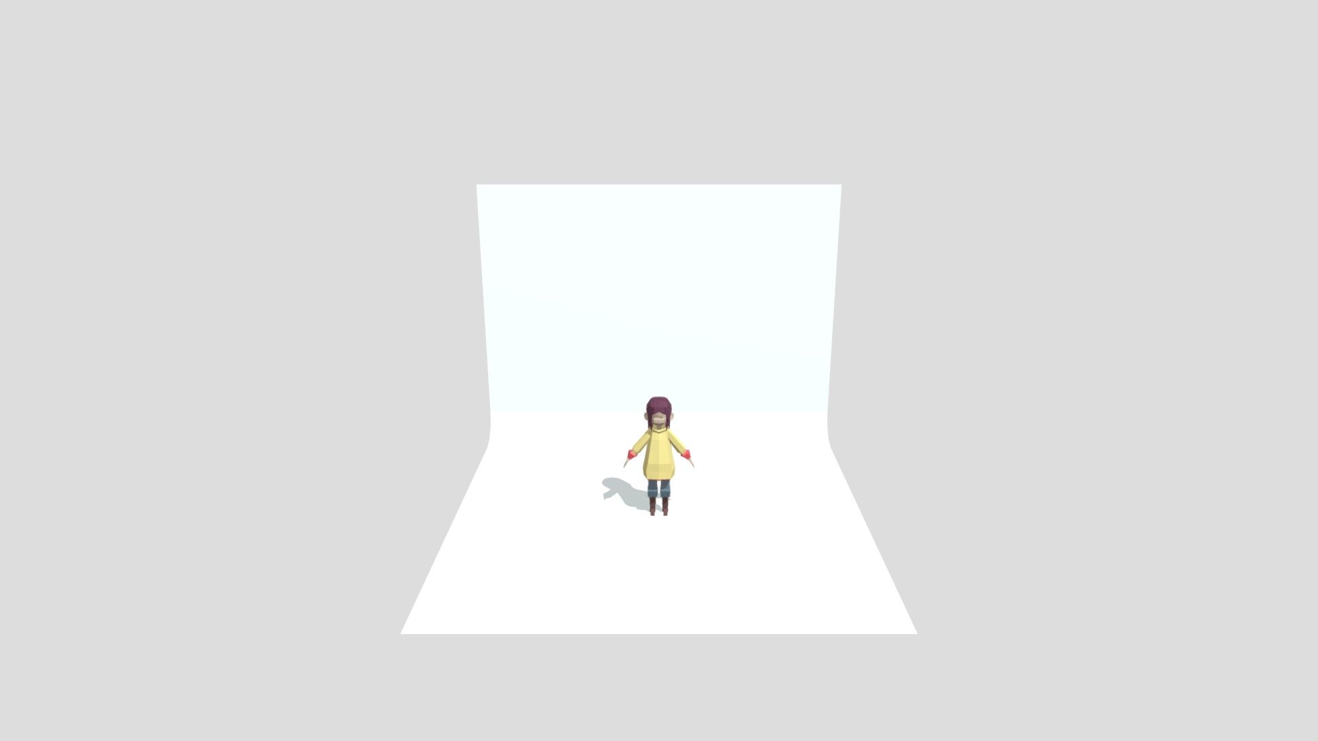 Low Polygon Character Project - 3D model by maeganyasmin [142752d ...
