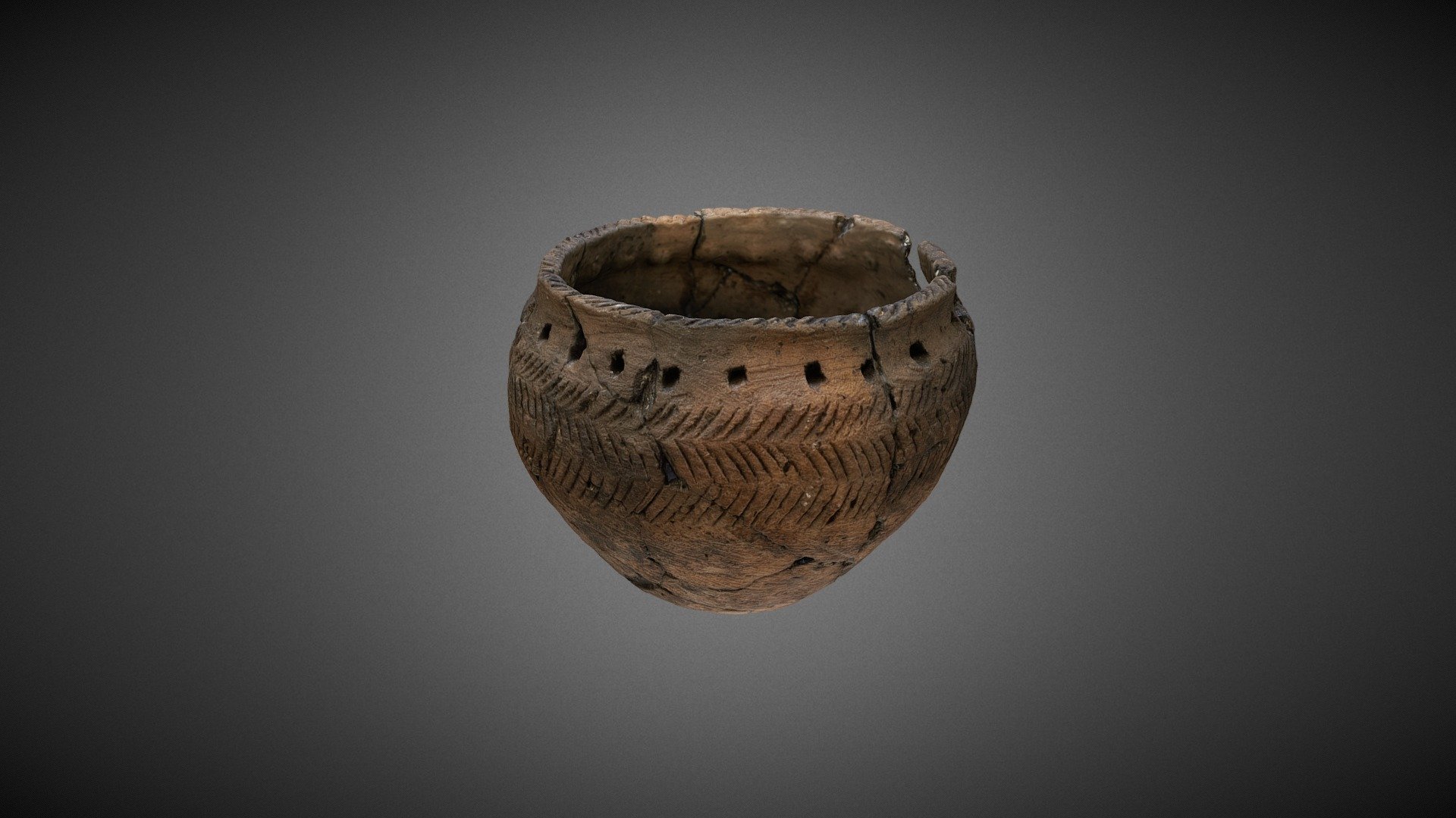 Yamna culture vessel, 3300–2600 BCE, knum003_33 - Download Free 3D ...