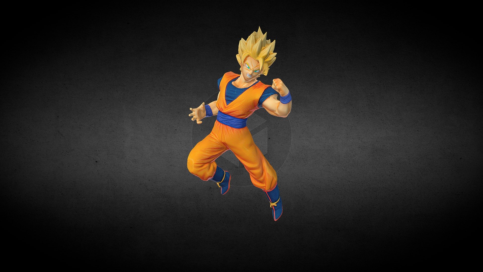 Goku Super Sayan - 3D model by Minds In Motion Studio (@Mindsinmotion ...