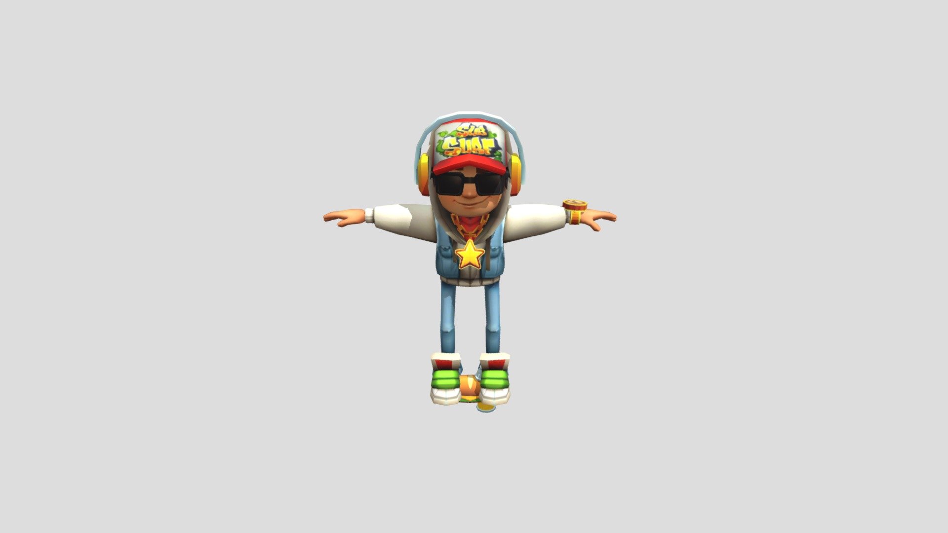 Mobile - Subway Surfers - Jake - Download Free 3D model by ...