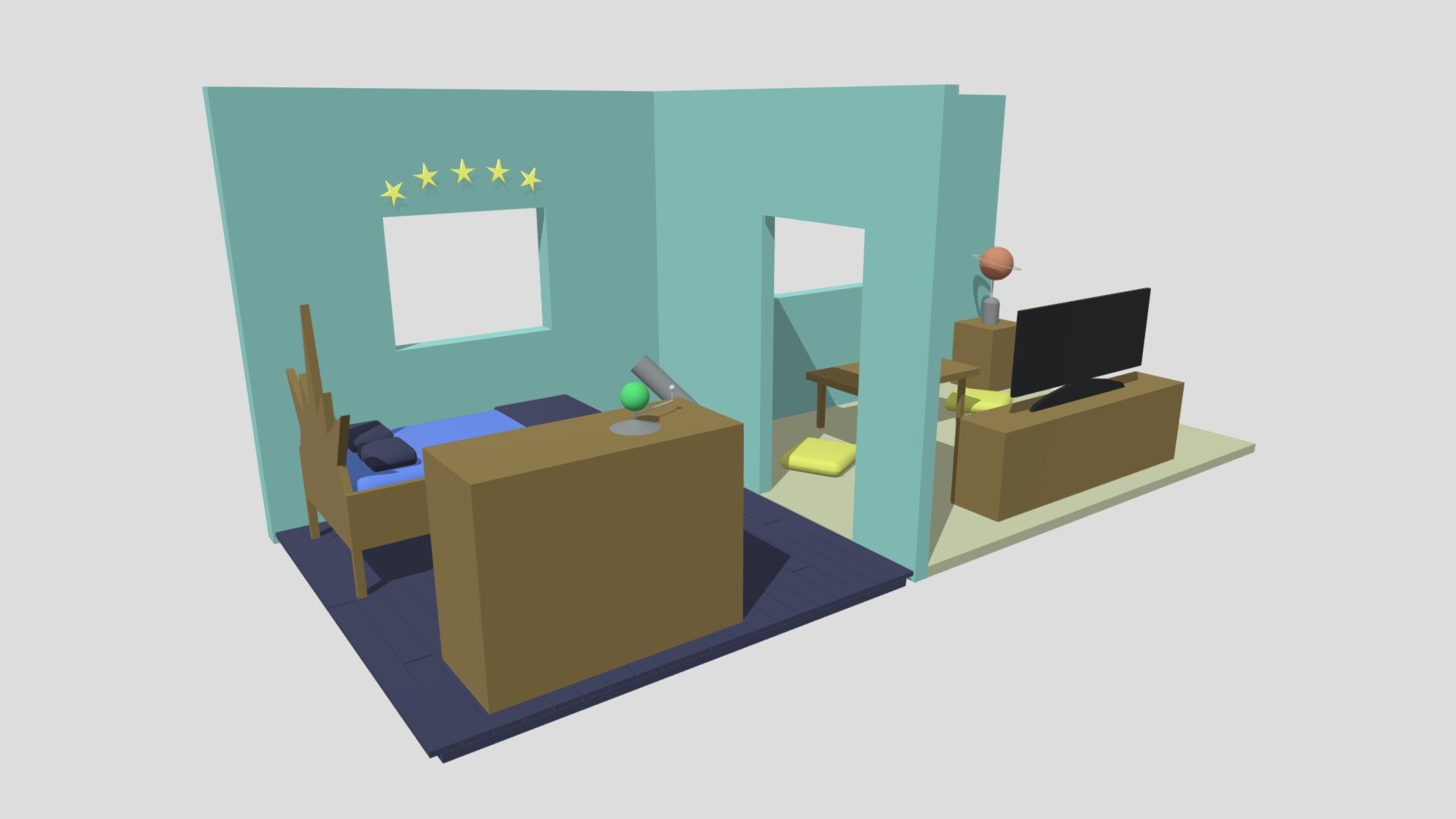 VTD 152 Room Modeling - 3D model by bah719 [142872a] - Sketchfab