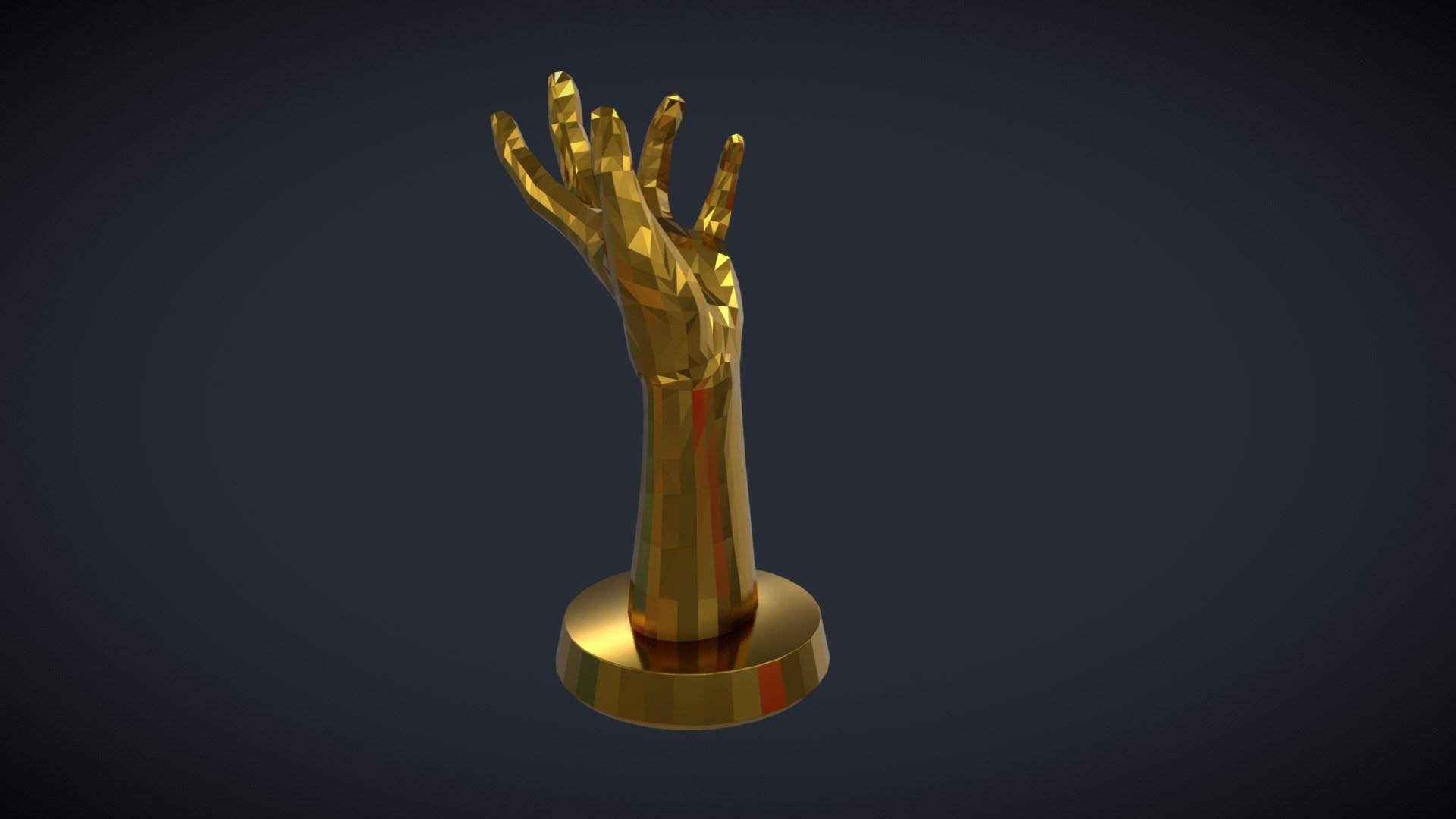 GiantHandGold - 3D model by 3polies [1428bf6] - Sketchfab