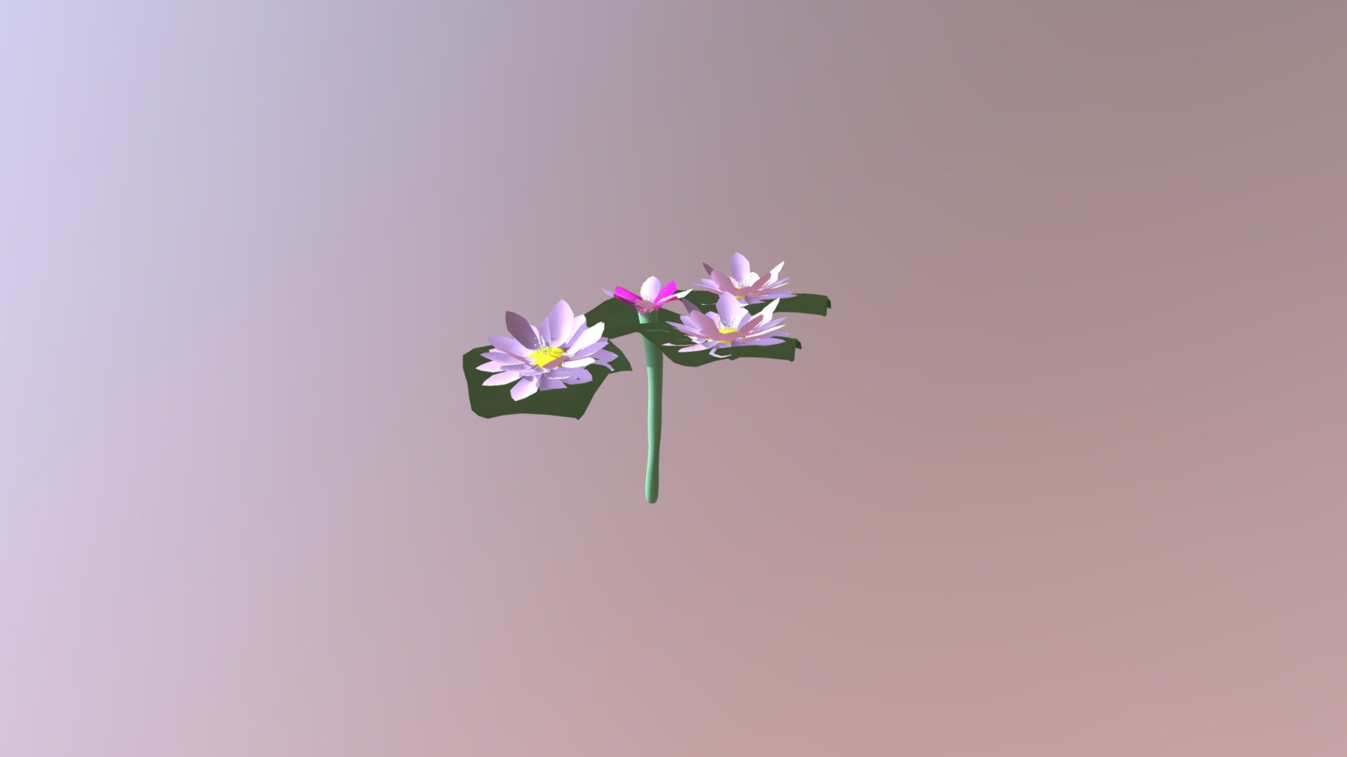 Flowers - 3D model by Laila.Kristine [1429e78] - Sketchfab