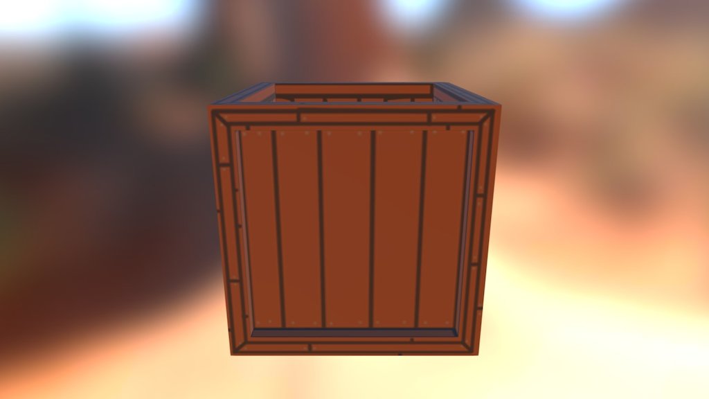 Crate Opened - 3D model by DominicPacitto [142a371] - Sketchfab