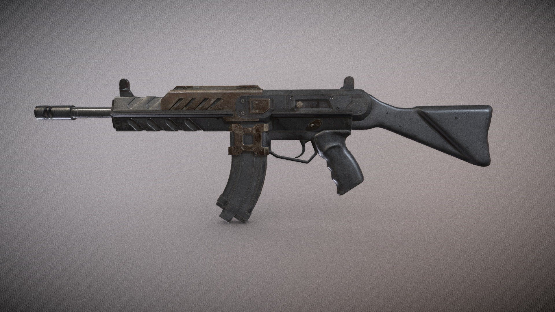 assault rifle - Buy Royalty Free 3D model by theunclerulez (@f.zimbaldi ...