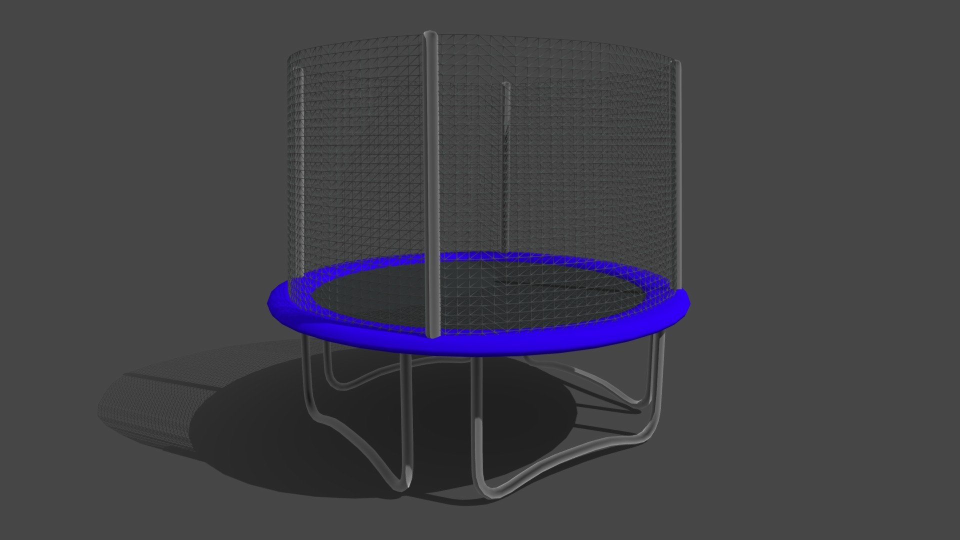 Trampoline - Download Free 3D model by Poyo20 [142b8fe] - Sketchfab