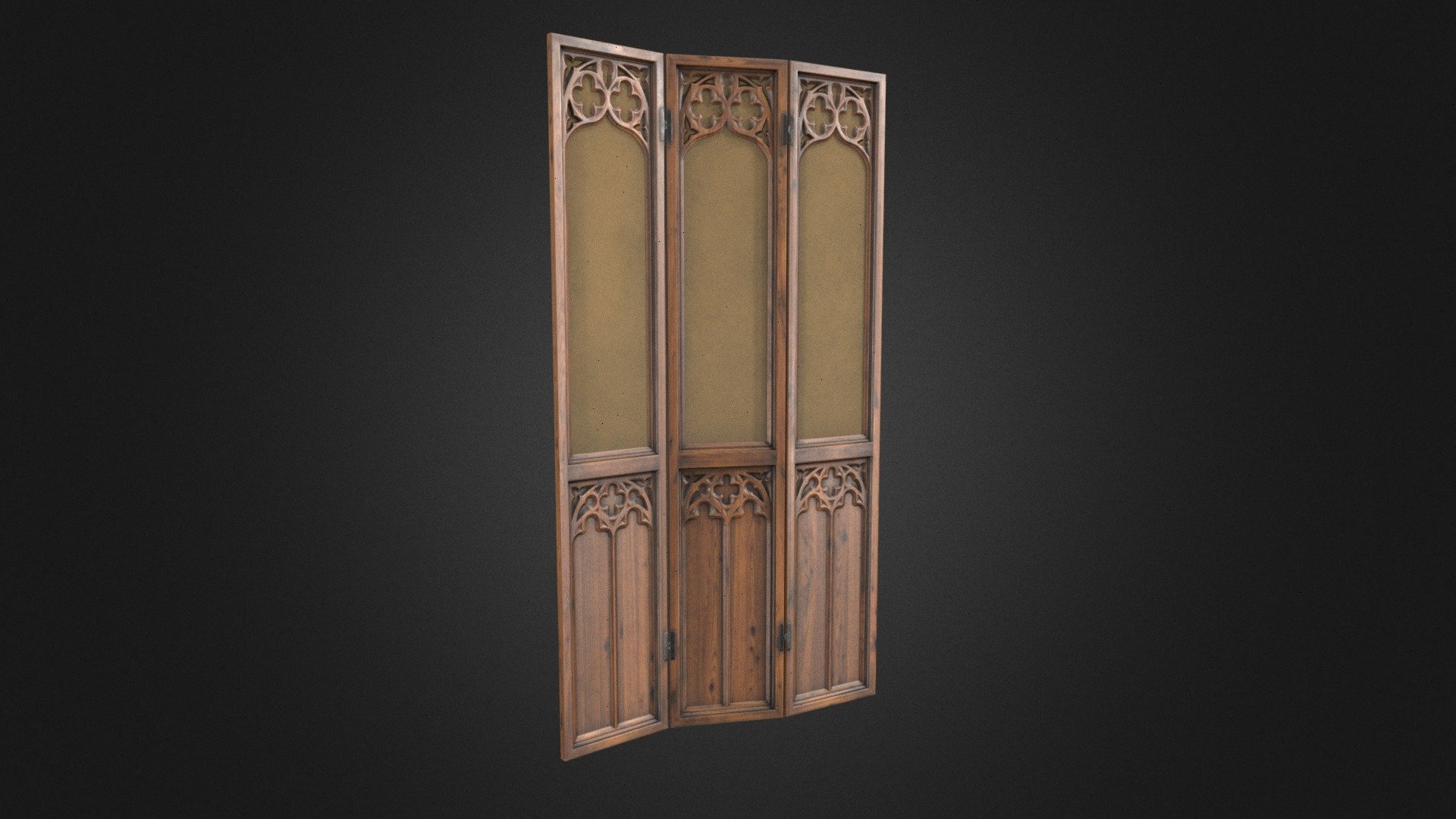 Gothic Screen Panel - Buy Royalty Free 3D model by Moonglade ...