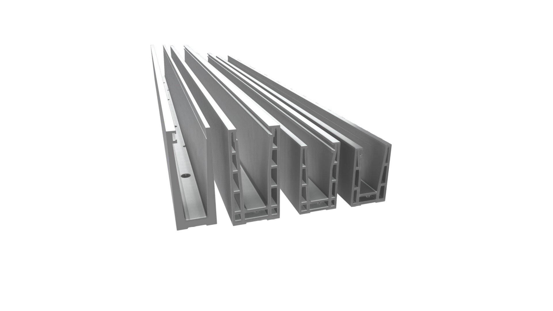 U Channels - Download Free 3D model by Pro_Hardware (@prohardware.cad ...