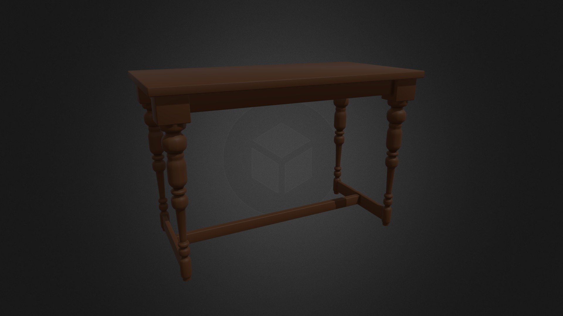 Table Fancy 1 - Download Free 3D model by GameDevMoot [142bc49] - Sketchfab