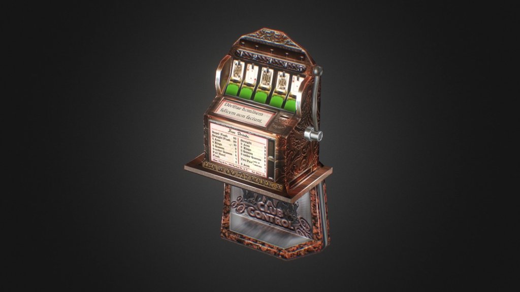 Slotmachine A - 3D model by dmkama [142c45a] - Sketchfab