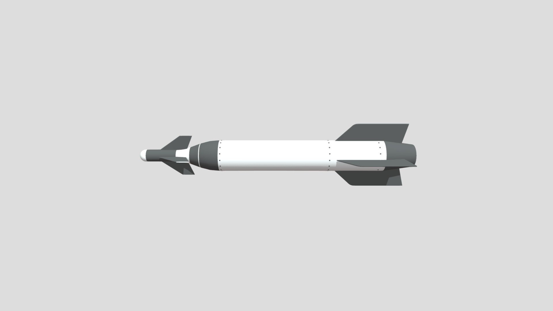 Missile - Download Free 3D model by icr343 [142cdbb] - Sketchfab