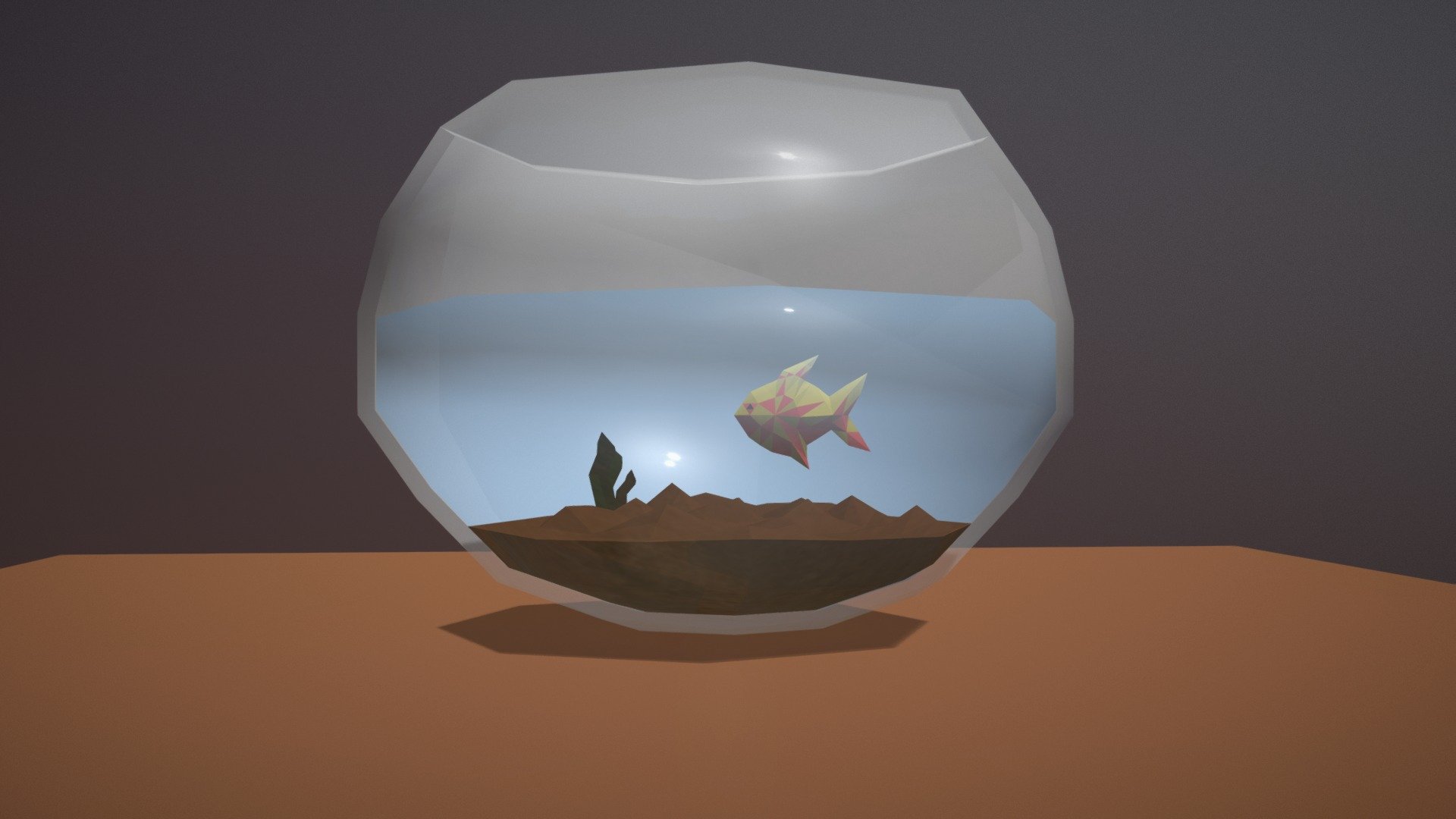 Fish Bowl - 3D model by OmegaU20 (@U20) [142dc7f] - Sketchfab