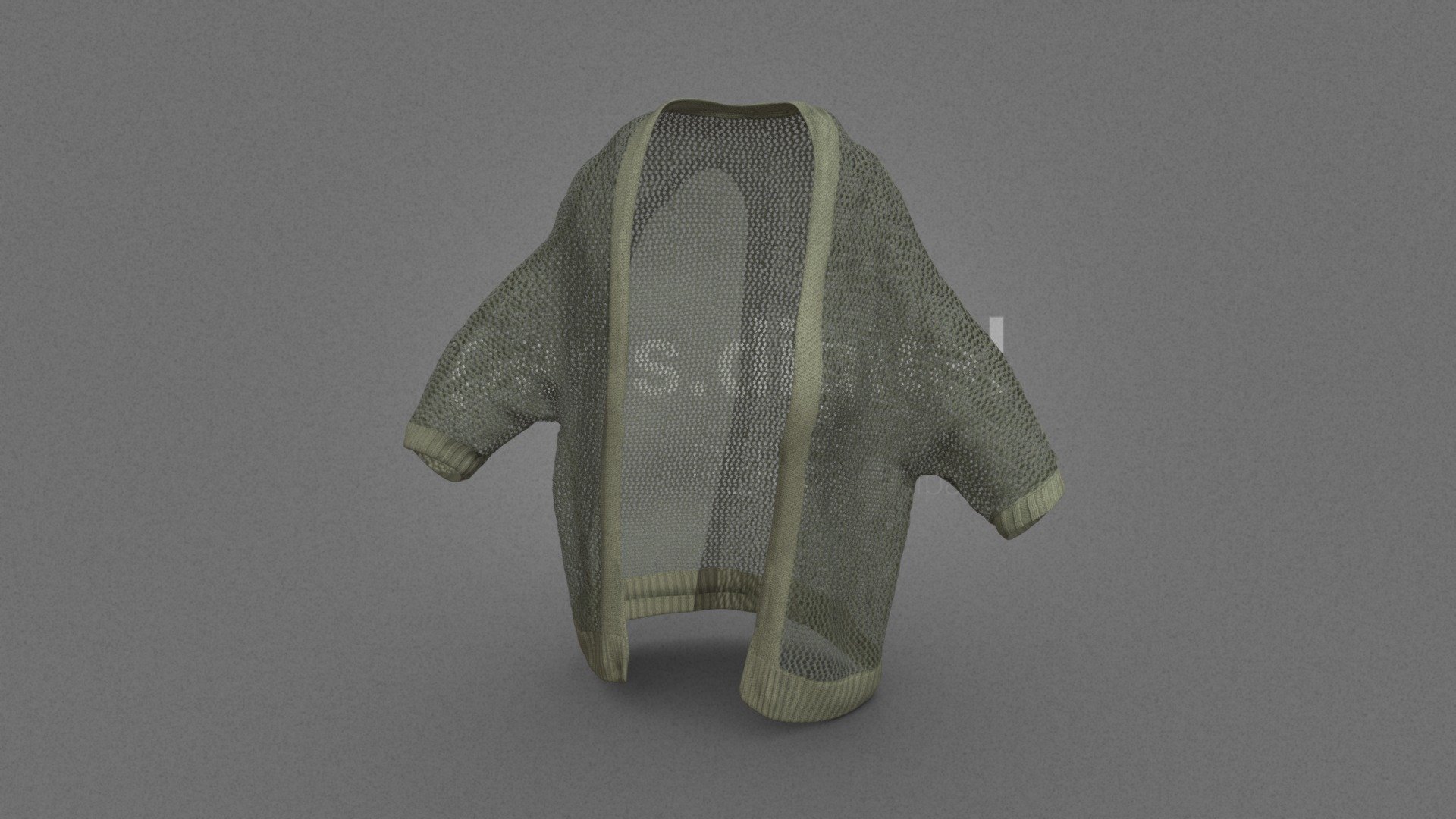 Wasteland Garments Series - Model 10 Poncho - 3D model by Peris Digital ...