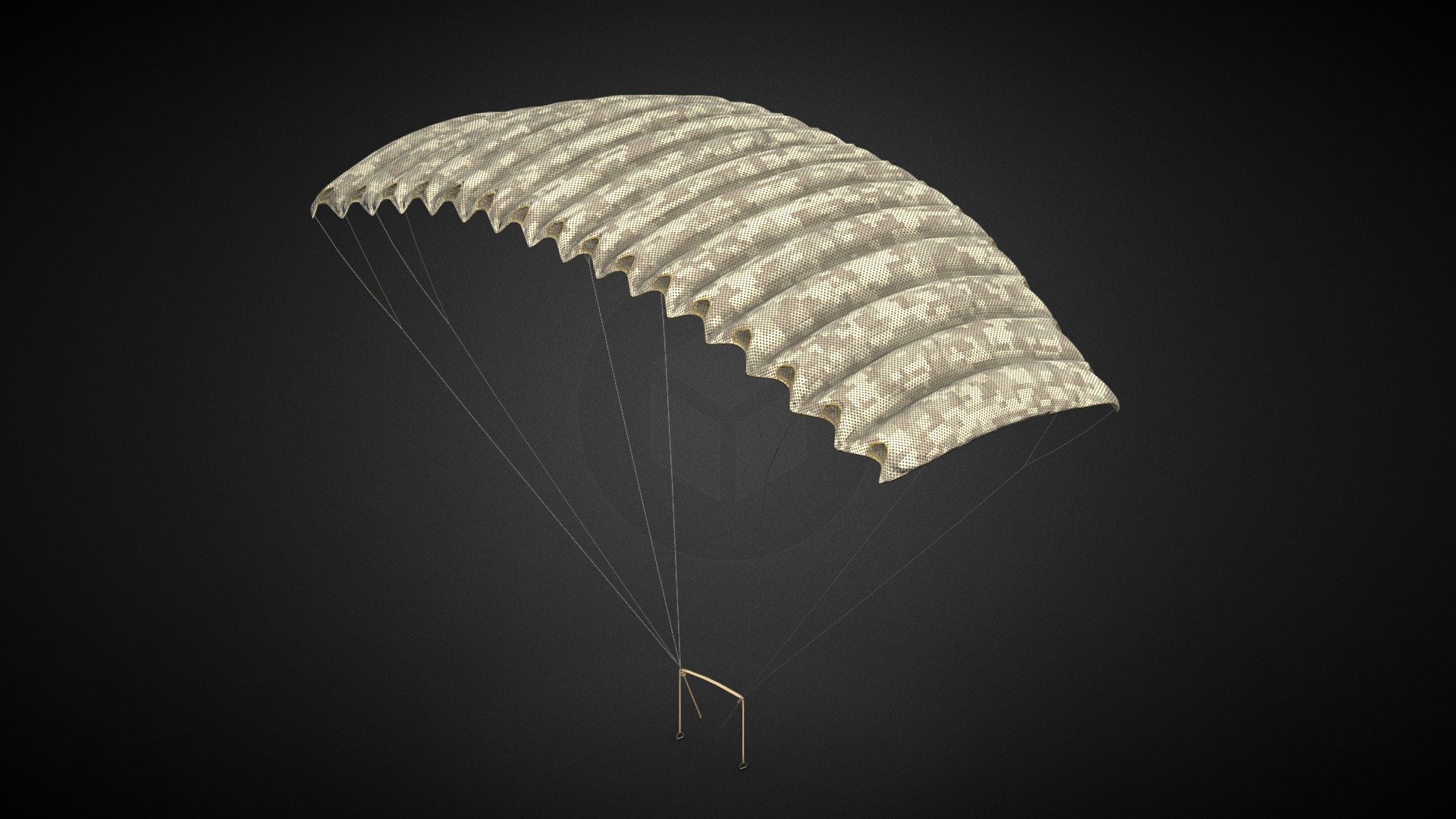 Parachute PBR Lowpoly - Buy Royalty Free 3D model by Kasit Studio ...