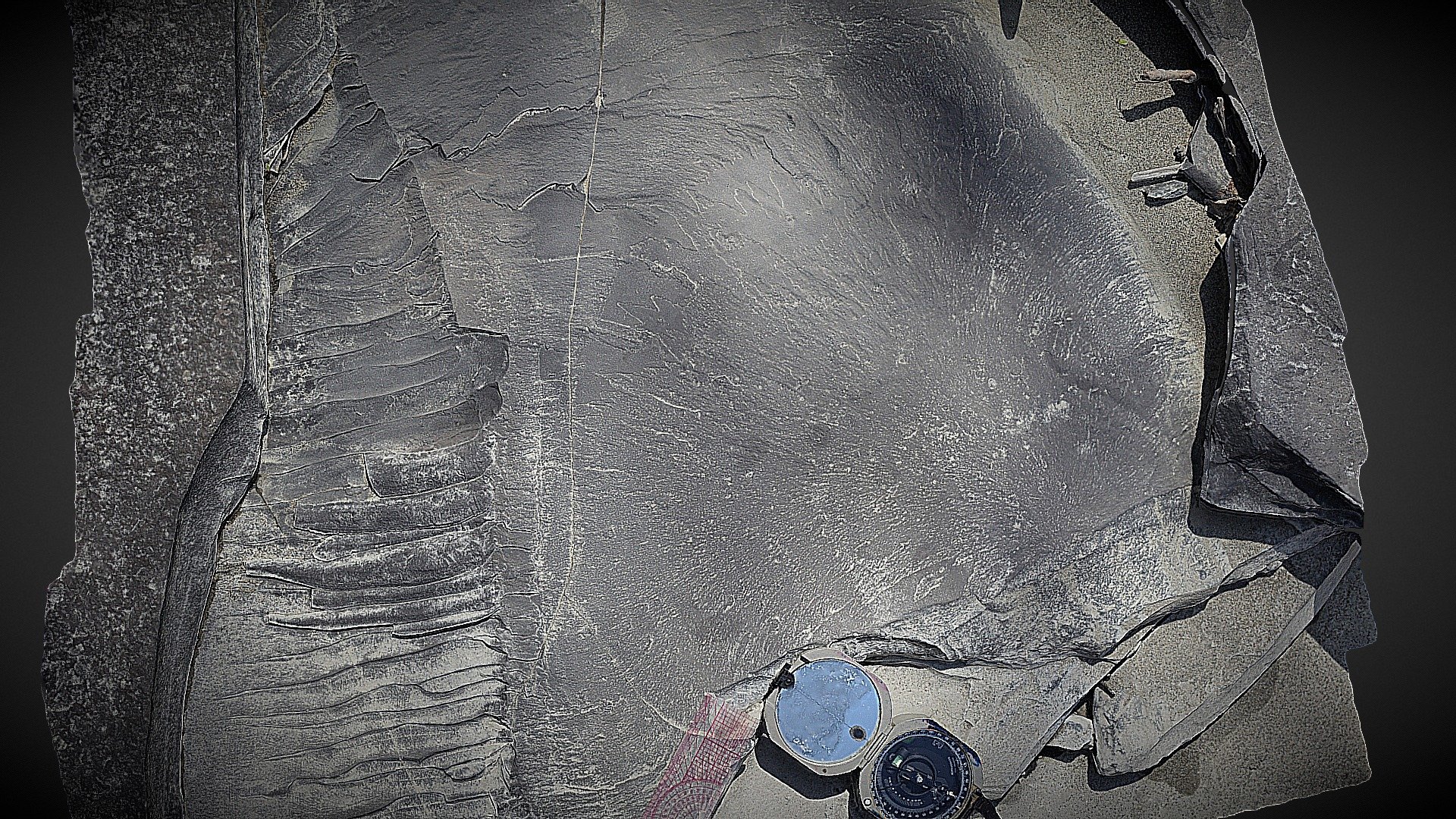 Geology - Bed-parallel joints in shale - 3D model by Ryan Shackleton ...