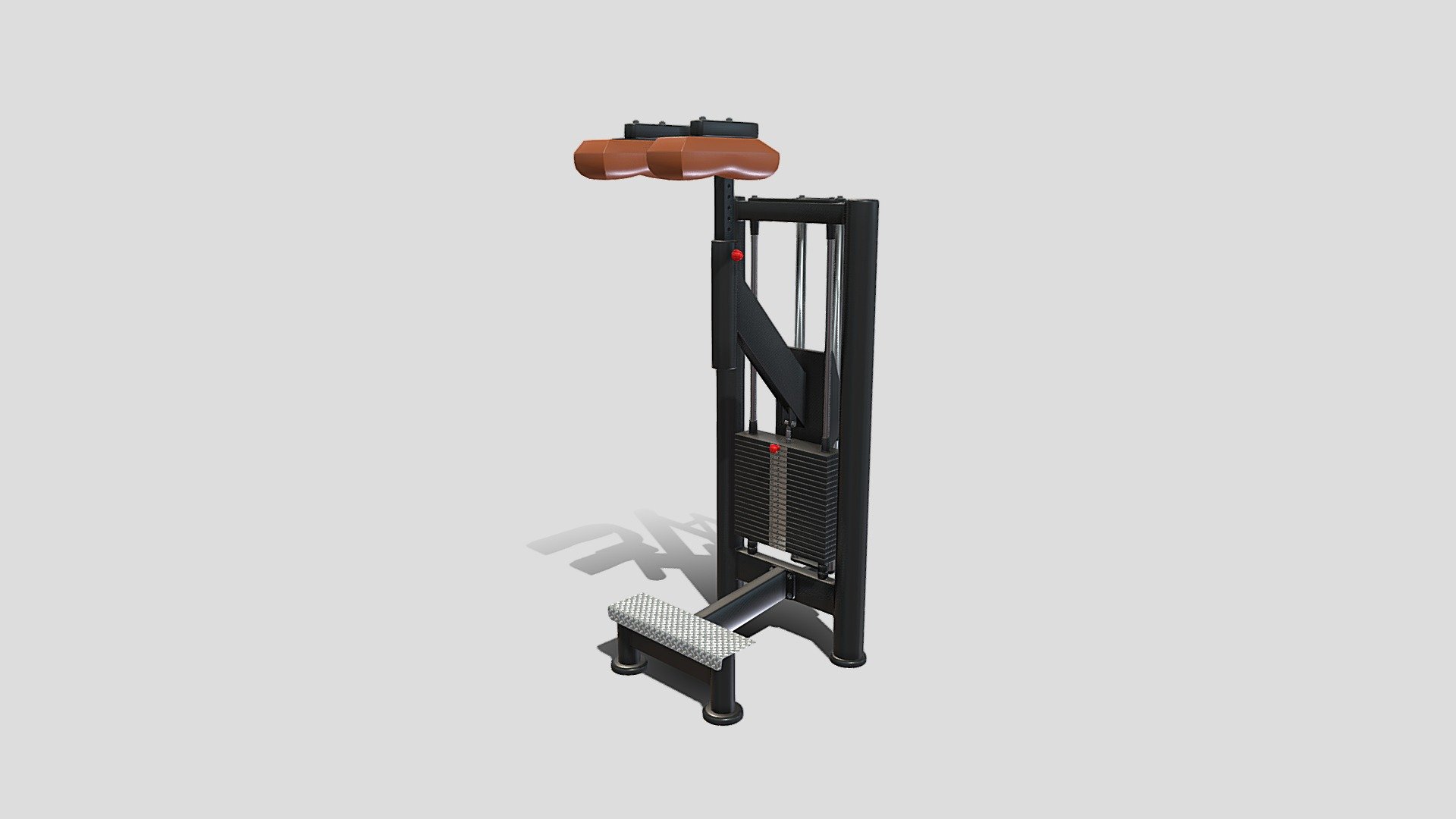 Standing calf machine - Buy Royalty Free 3D model by dragosburian ...