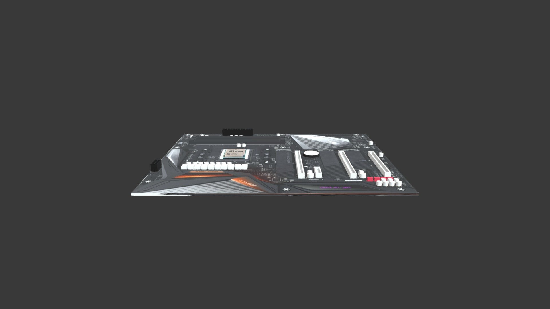 Motherboard - 3D model by shalakarseniy [1430f54] - Sketchfab