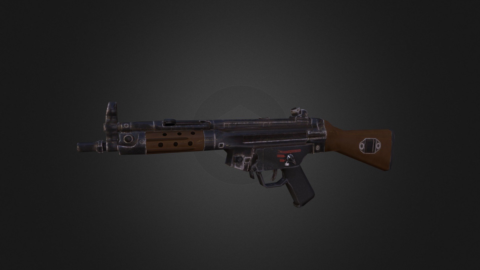 mp5 - 3D model by sheldon [143264c] - Sketchfab