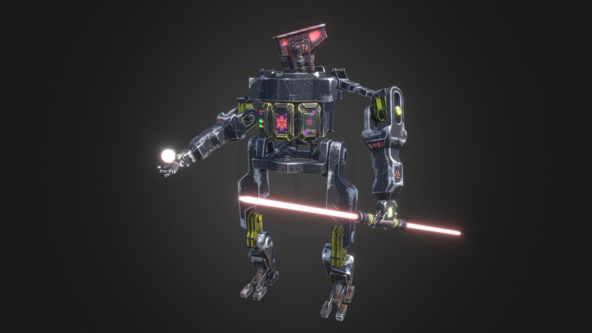 UN-X1V Robot - Download Free 3D model by andreas9343 [1432cb0] - Sketchfab