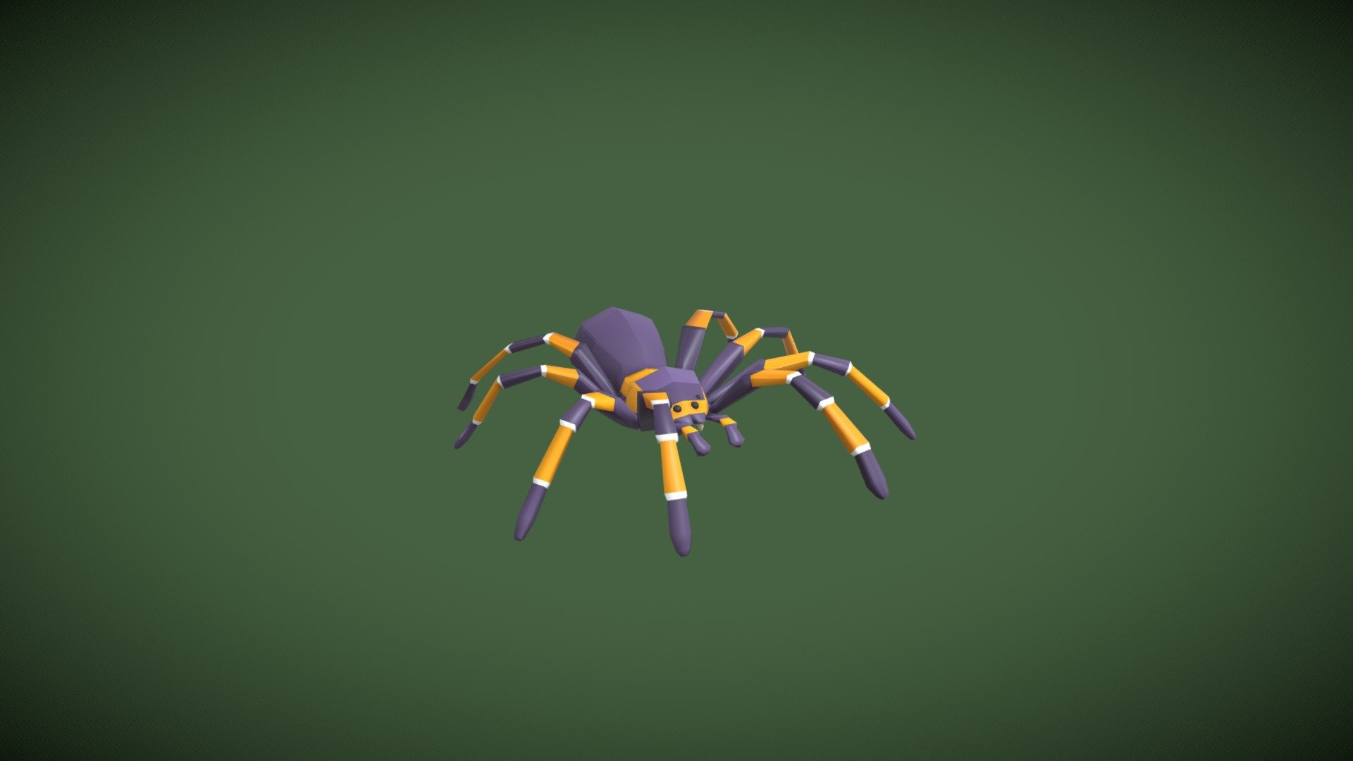 Animated Low-poly Spider - 3D model by ydangleapps [1433ef8] - Sketchfab