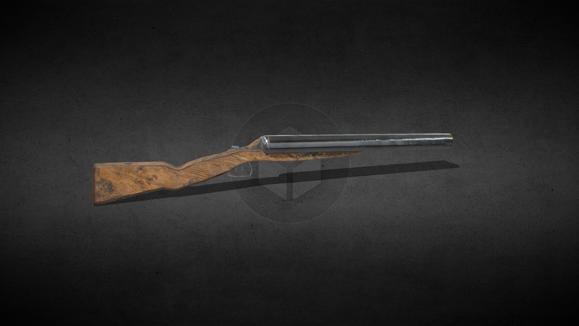 Double Barrel Shotgun - Download Free 3D model by Michael (@SgtBlitz ...