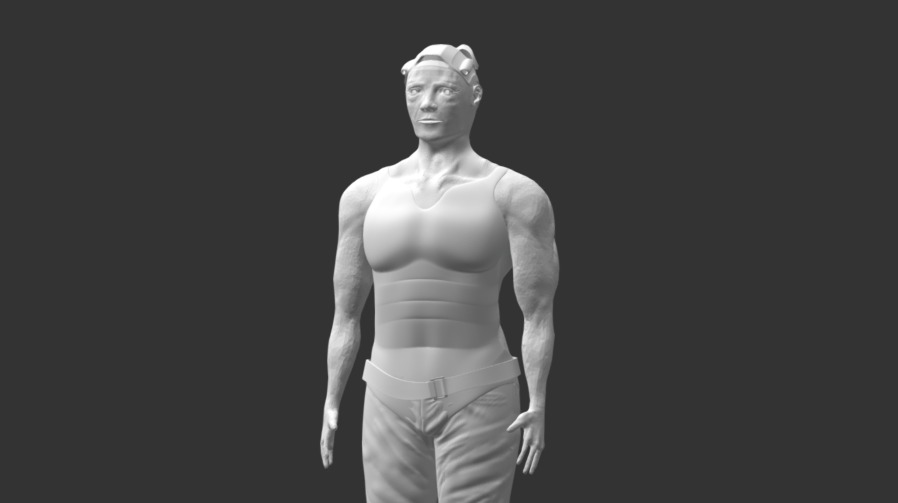 Soldier Character - 3D model by promassive [1434c60] - Sketchfab