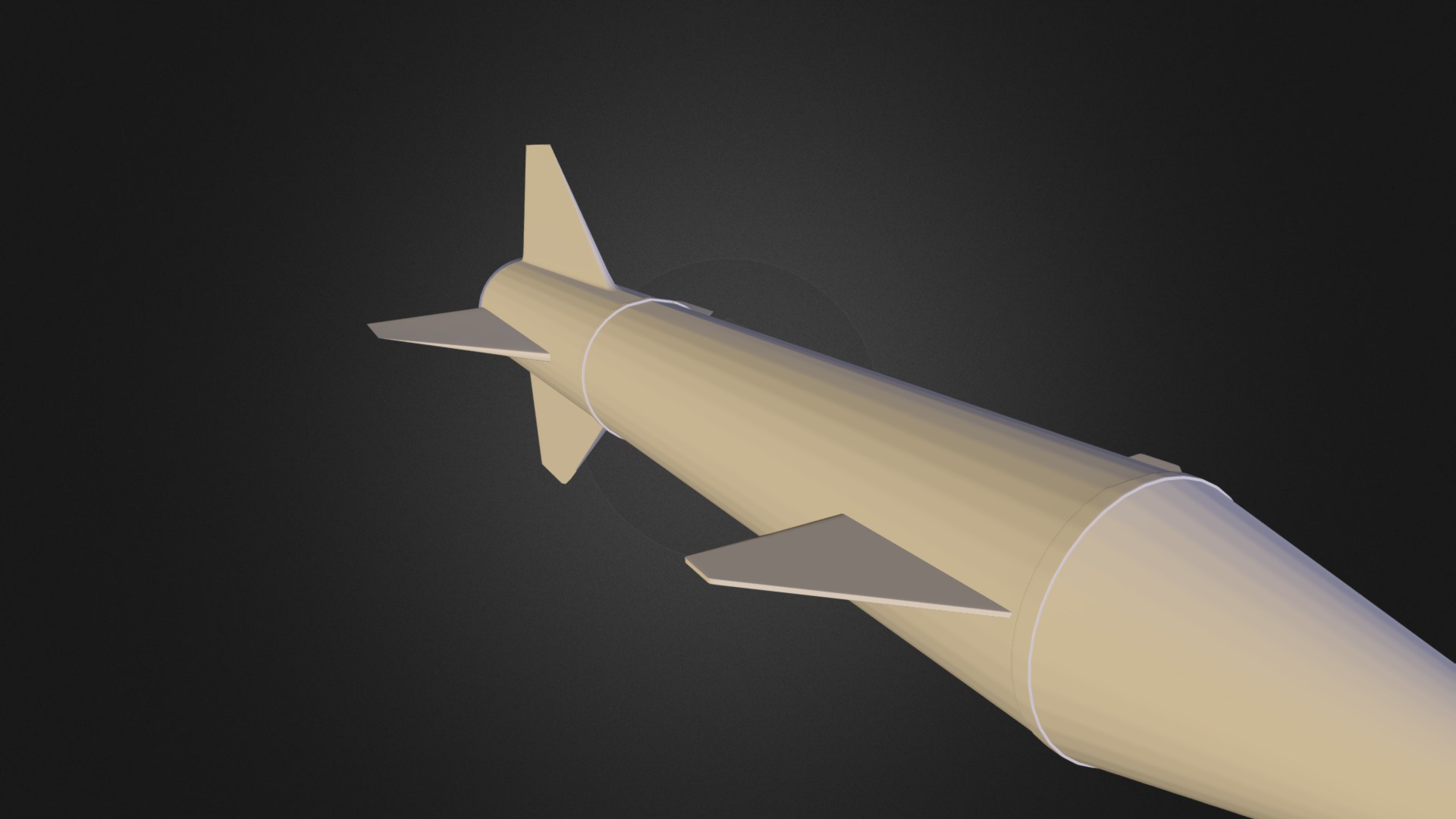 3D Missile - 3D model by Wozy [14356a0] - Sketchfab