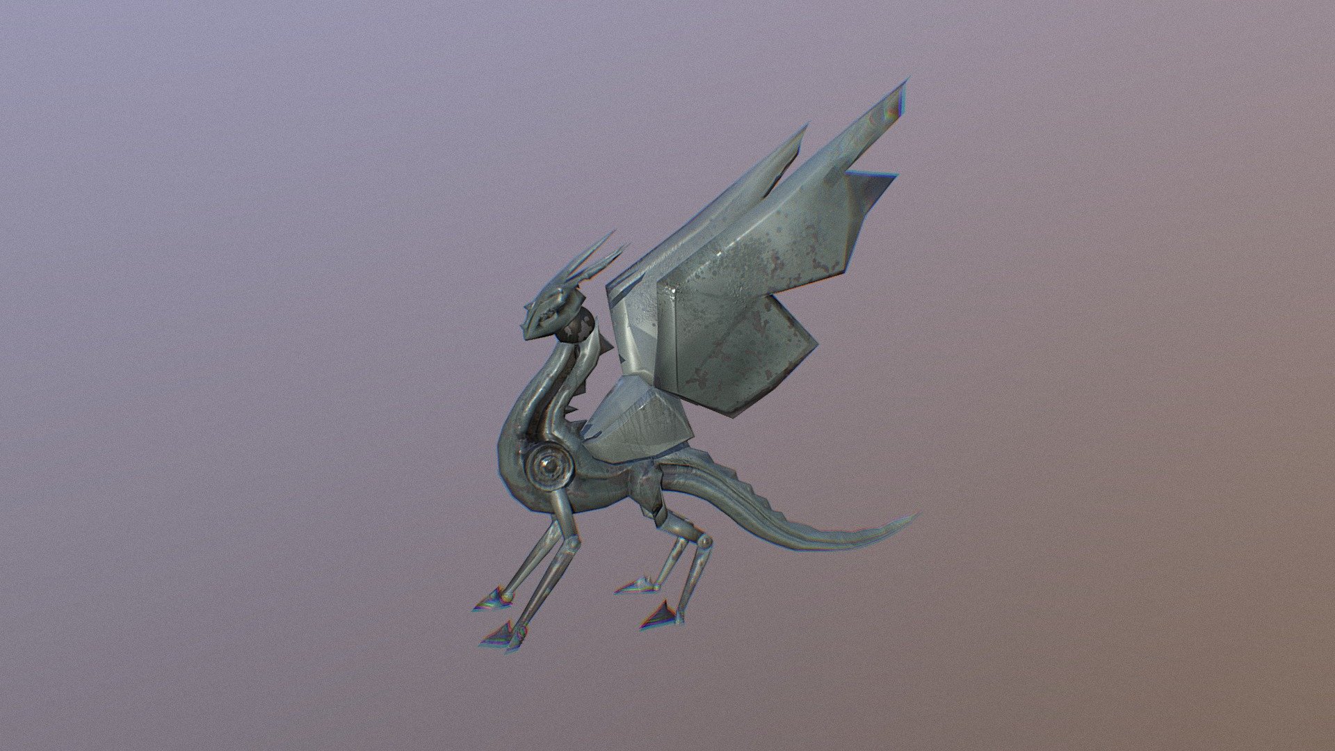 Robot Statue - 3D model by zafrean [14373b6] - Sketchfab
