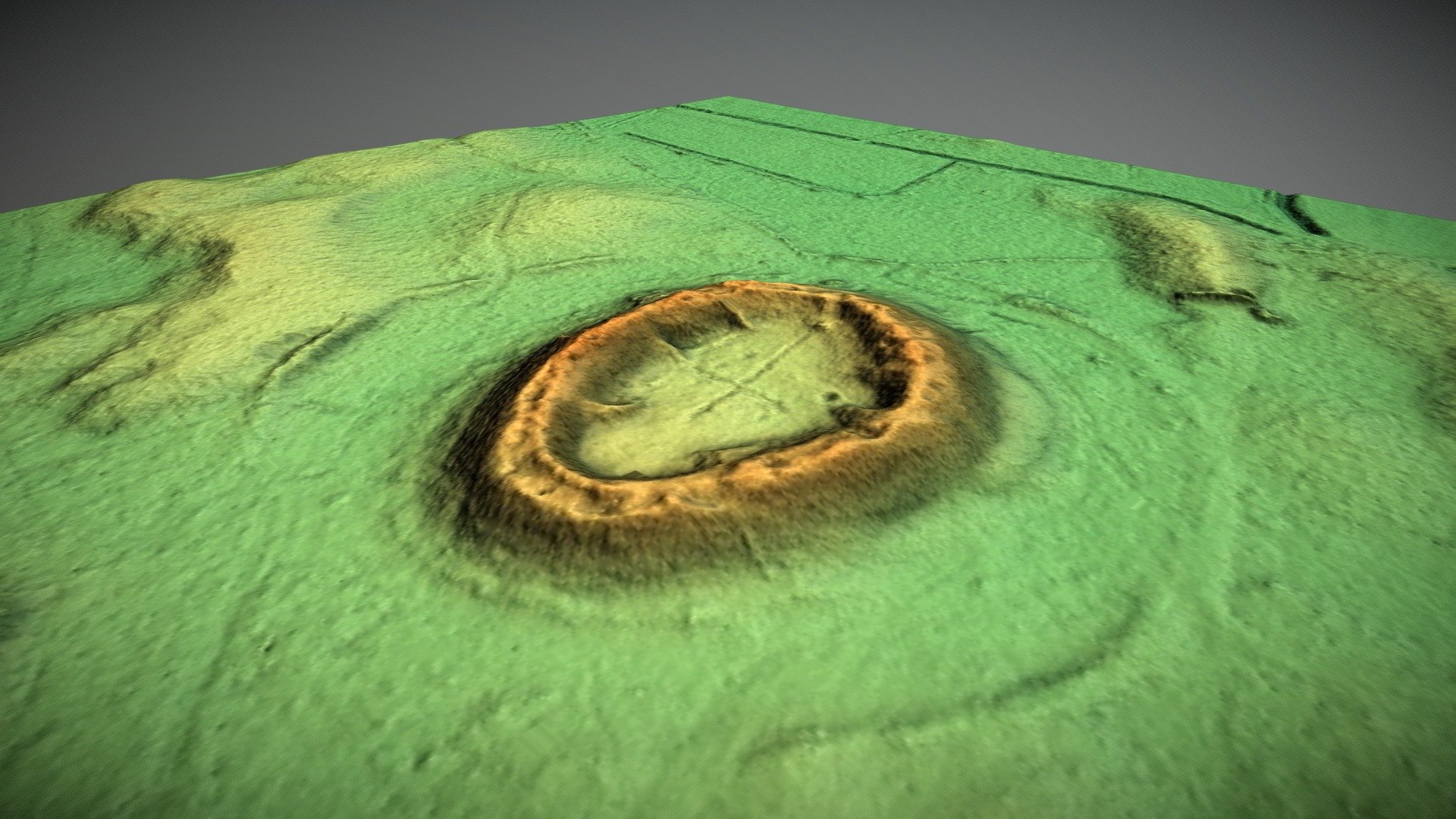 Valjala linnus (Estonia) - Download Free 3D model by Hillforts and ...