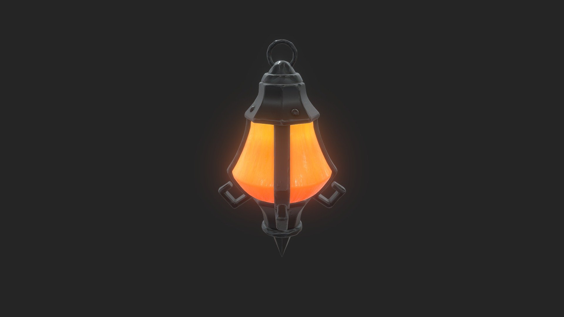 Stylized Lantern - 3D model by KieranEdwards [1439c60] - Sketchfab
