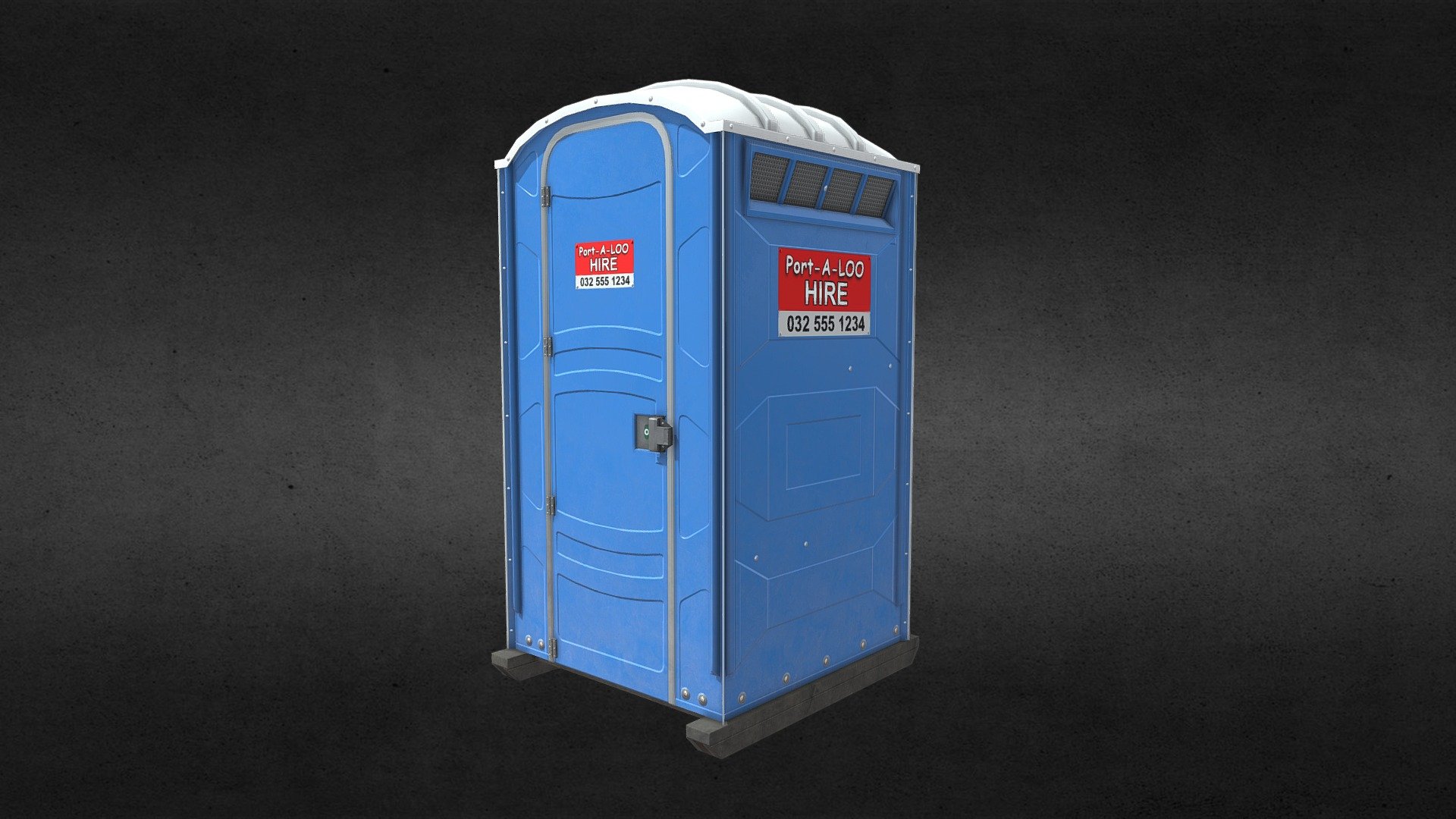 Portaloo - 3D model by pietersteyn [143adb7] - Sketchfab