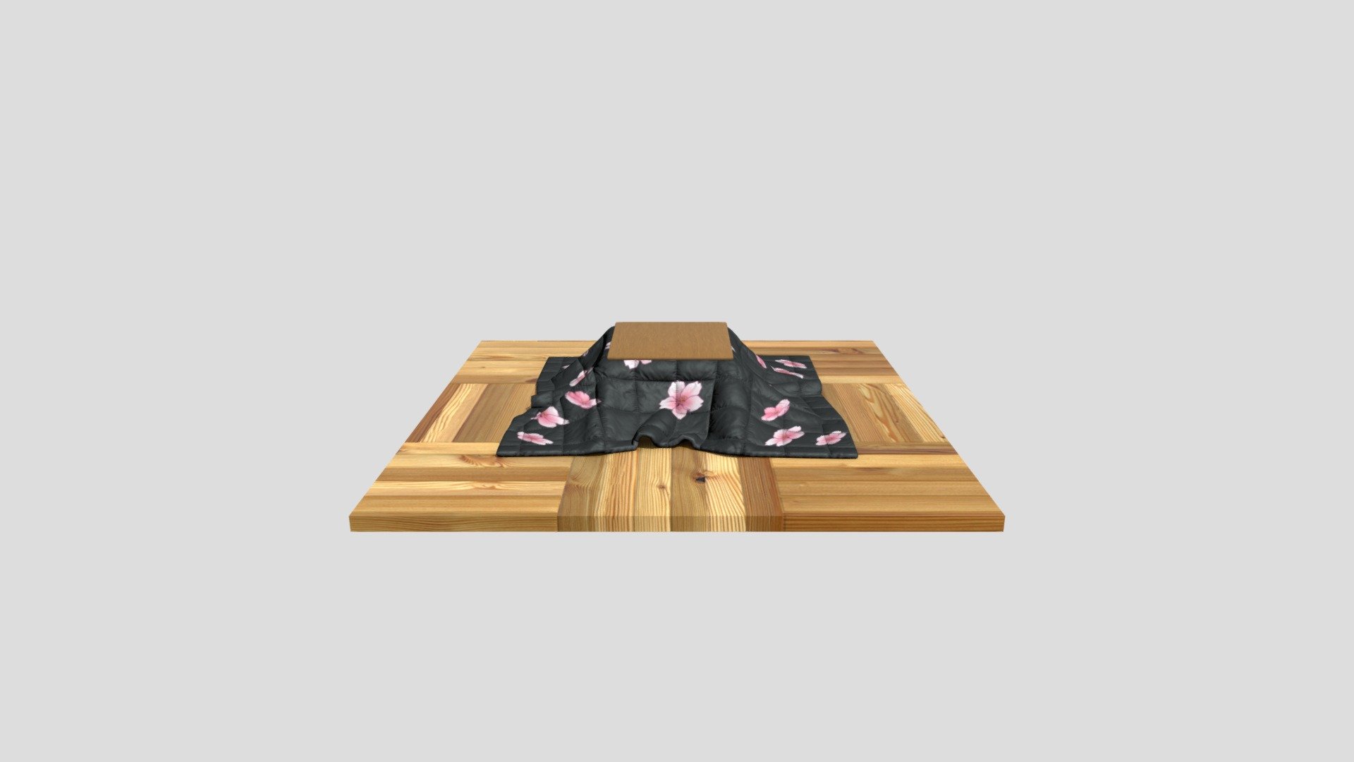 Kotatsu - 3D model by margaux.cad [143beaf] - Sketchfab