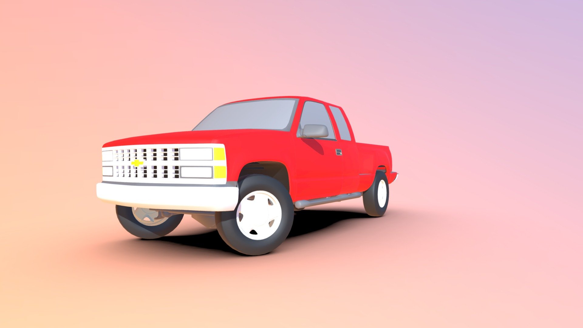 1990 Chevy Silverado - Download Free 3D model by David_Holiday [143c55f ...
