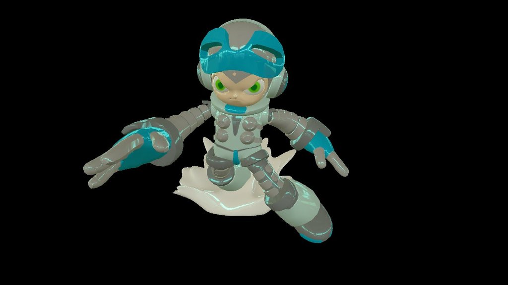 Mighty No. 9 - 3D model by livy [143dc4c] - Sketchfab
