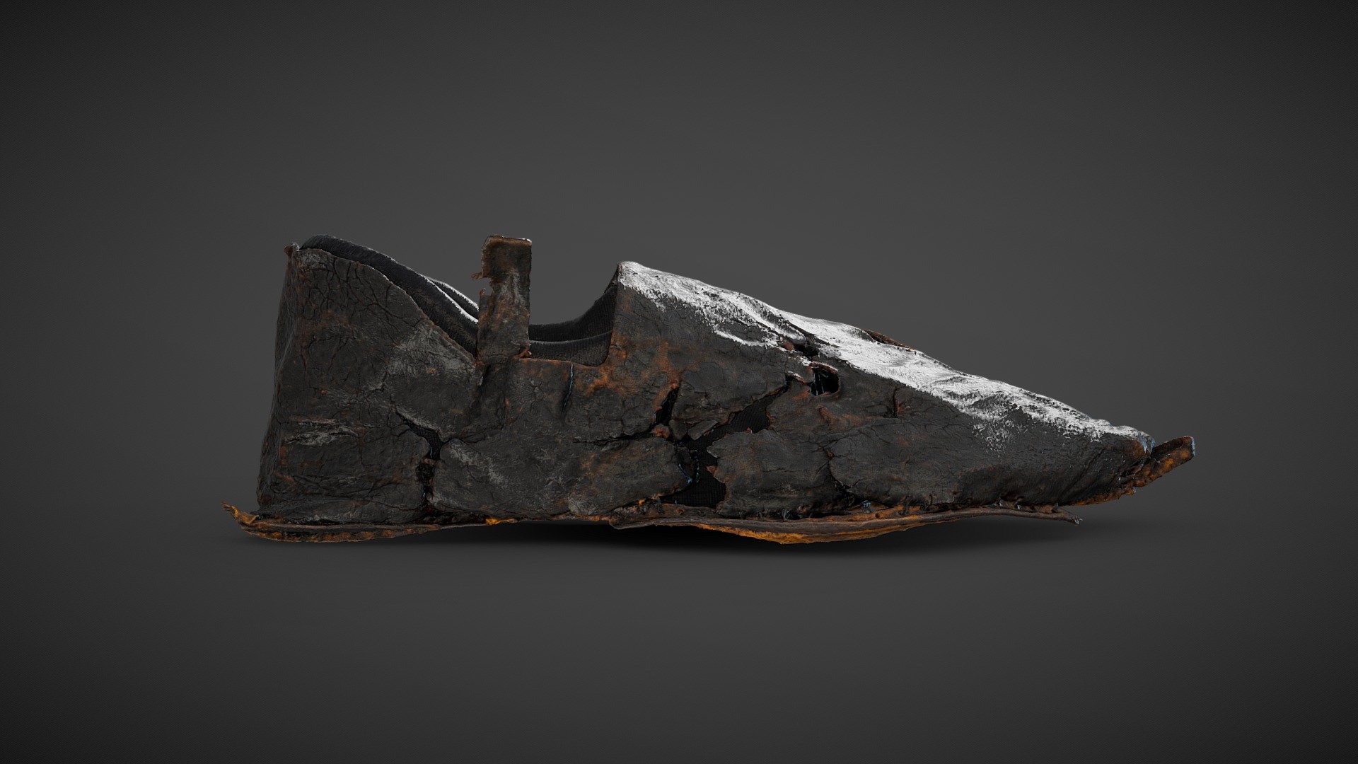 Shoe - 3D model by Narodni_muzeum [143ea21] - Sketchfab