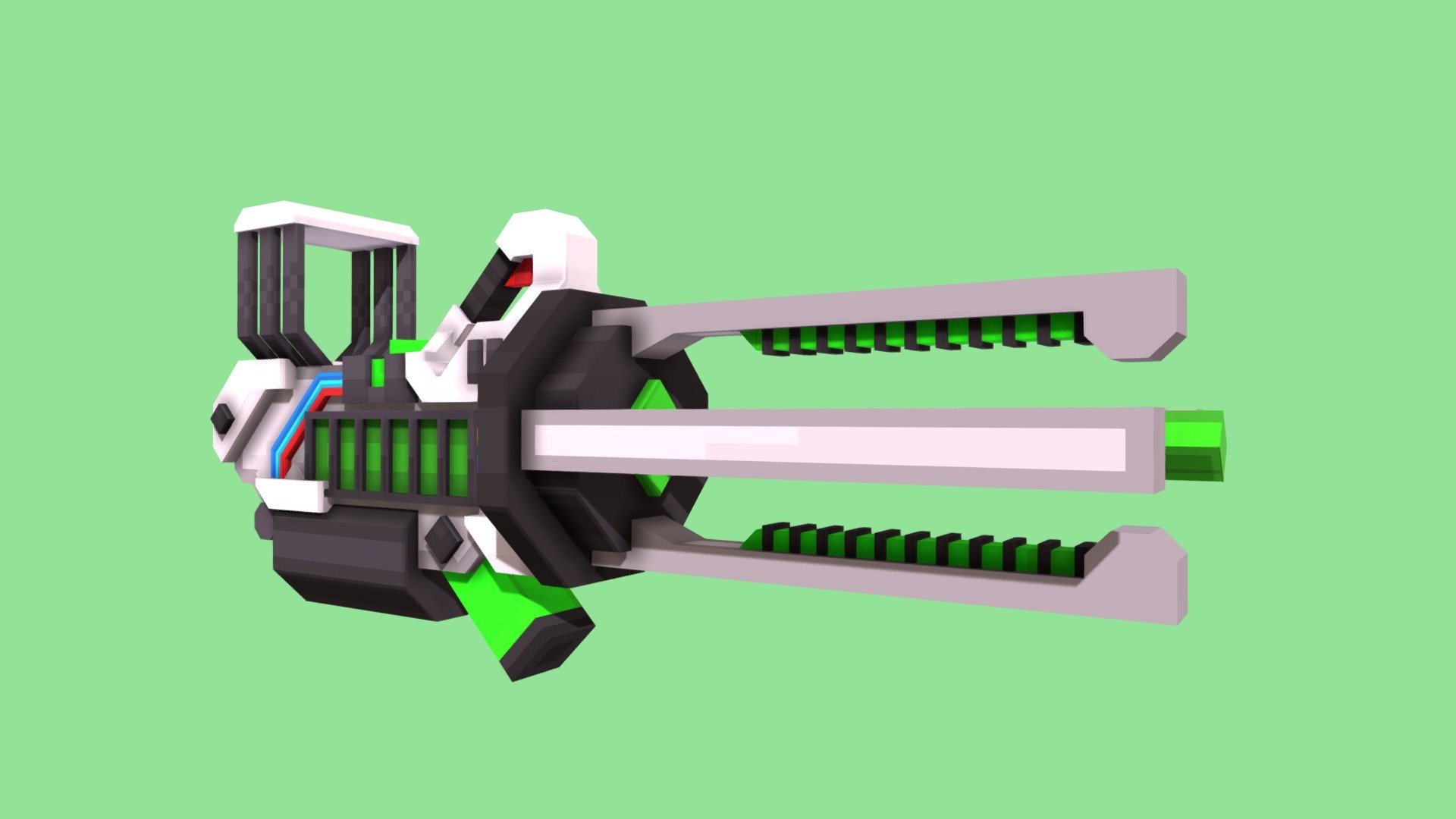 Particle Cannon - Cubik - 3D model by CookiesNom [144017b] - Sketchfab