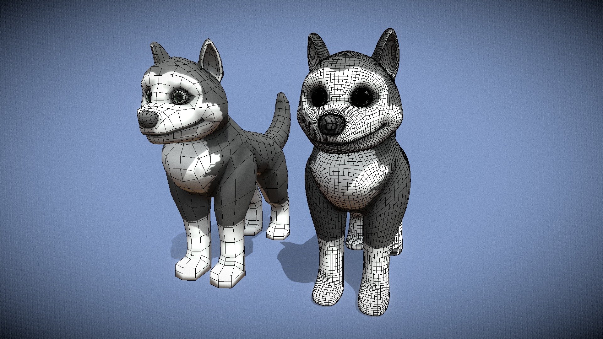 Husky Sketchfab - 3D model by blanchsb [144018e] - Sketchfab