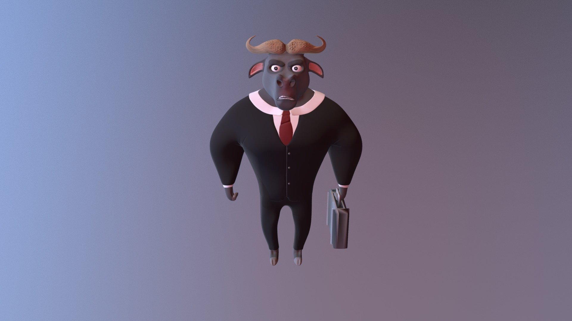 2284 Beckers Quentin Zootopia character v2 - 3D model by HEPL3D ...
