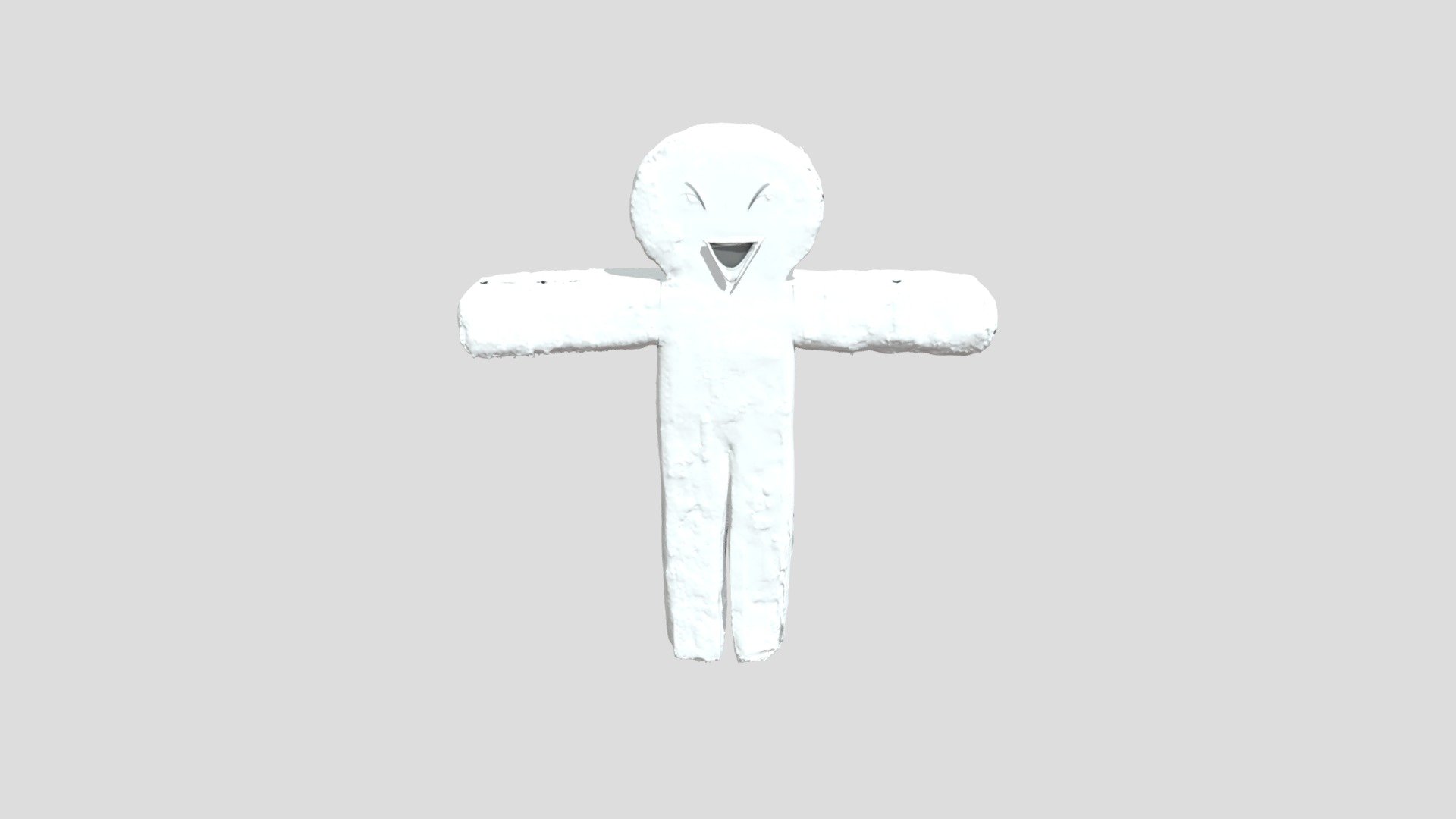 Happy Stick Figure - 3D model by jacky.fernando [1443640] - Sketchfab