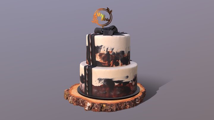 Wedding-cake 3D models - Sketchfab
