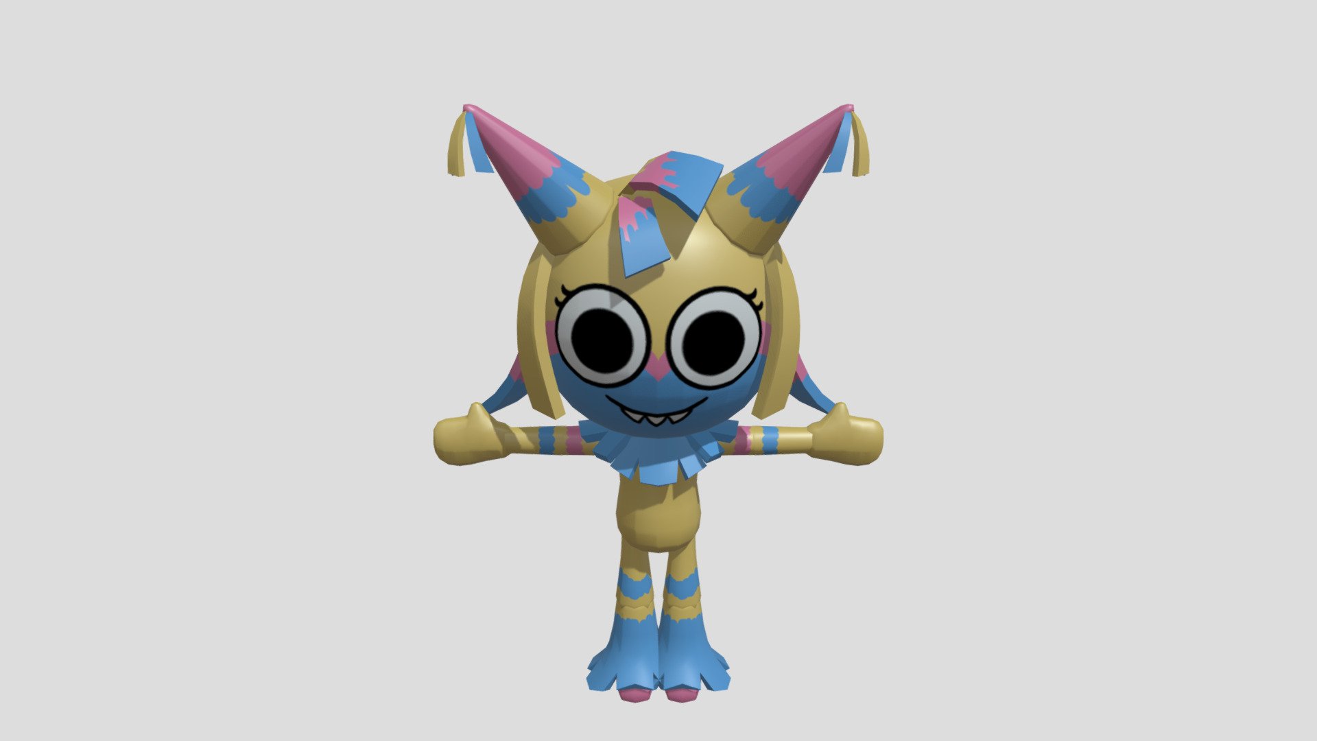 Yatta - Dandy's World (Official Rig) - Download Free 3D model by ...