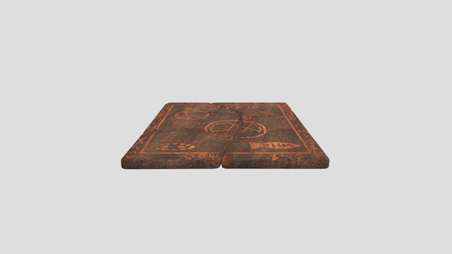Ancient Tablet - Download Free 3D model by aleks.kocaj02 [1444743 ...