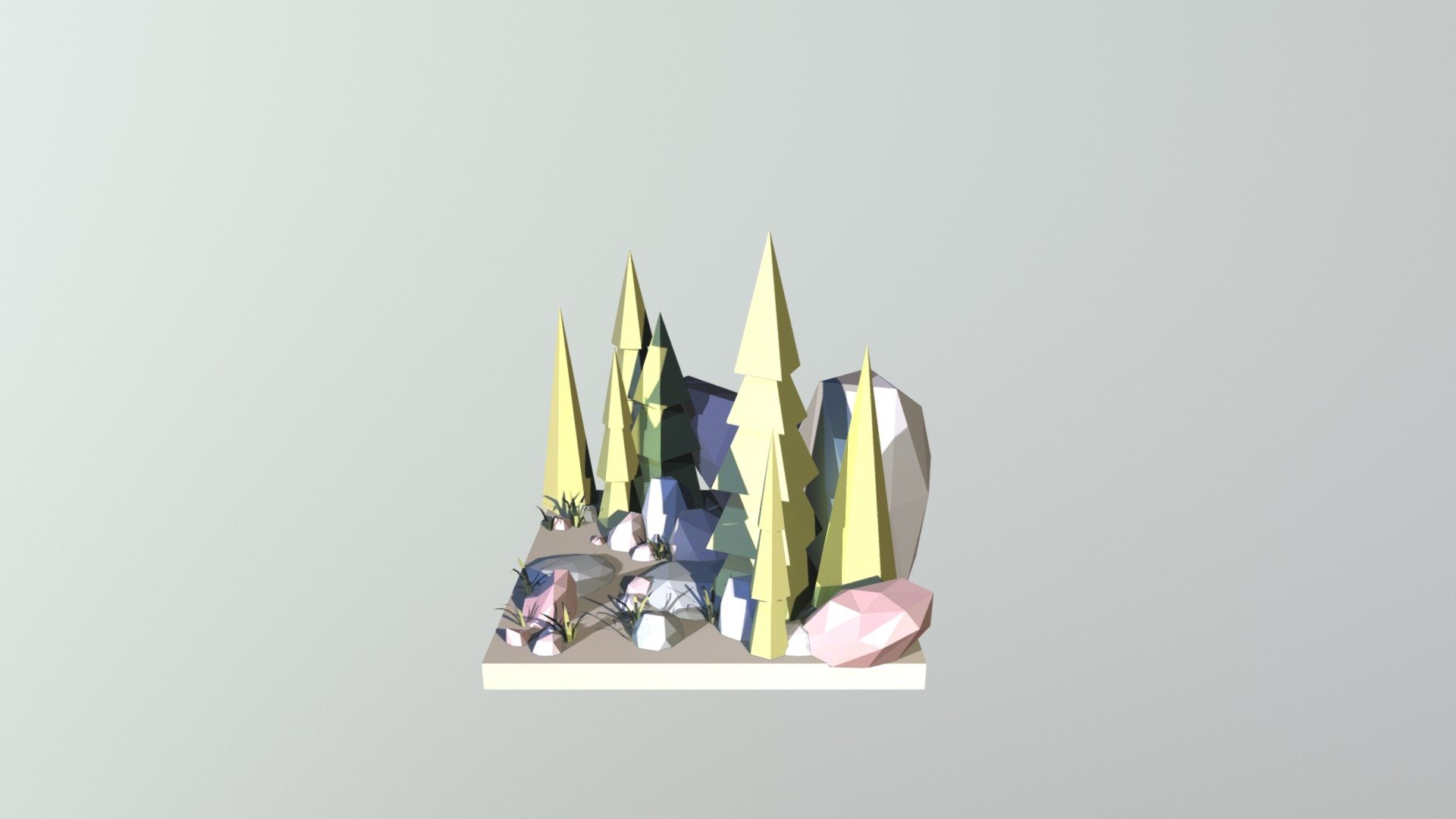 Environment Pack Turnaround - 3D model by Balthatzar [1444bd0] - Sketchfab